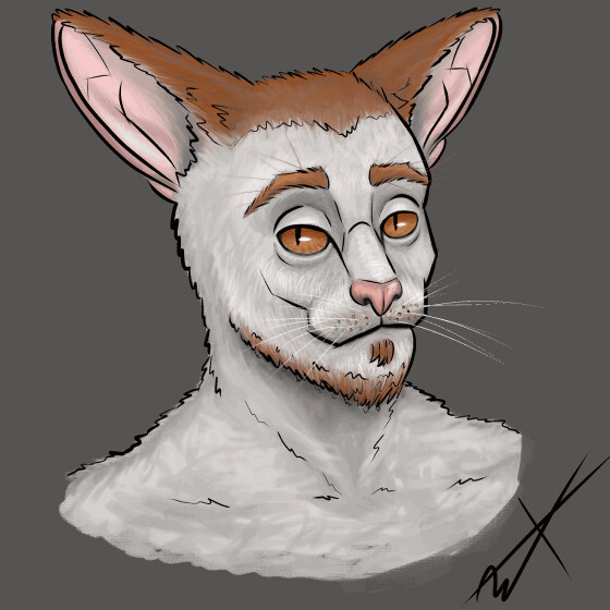 ArtStation - estudio de retrato furro de Js Linares