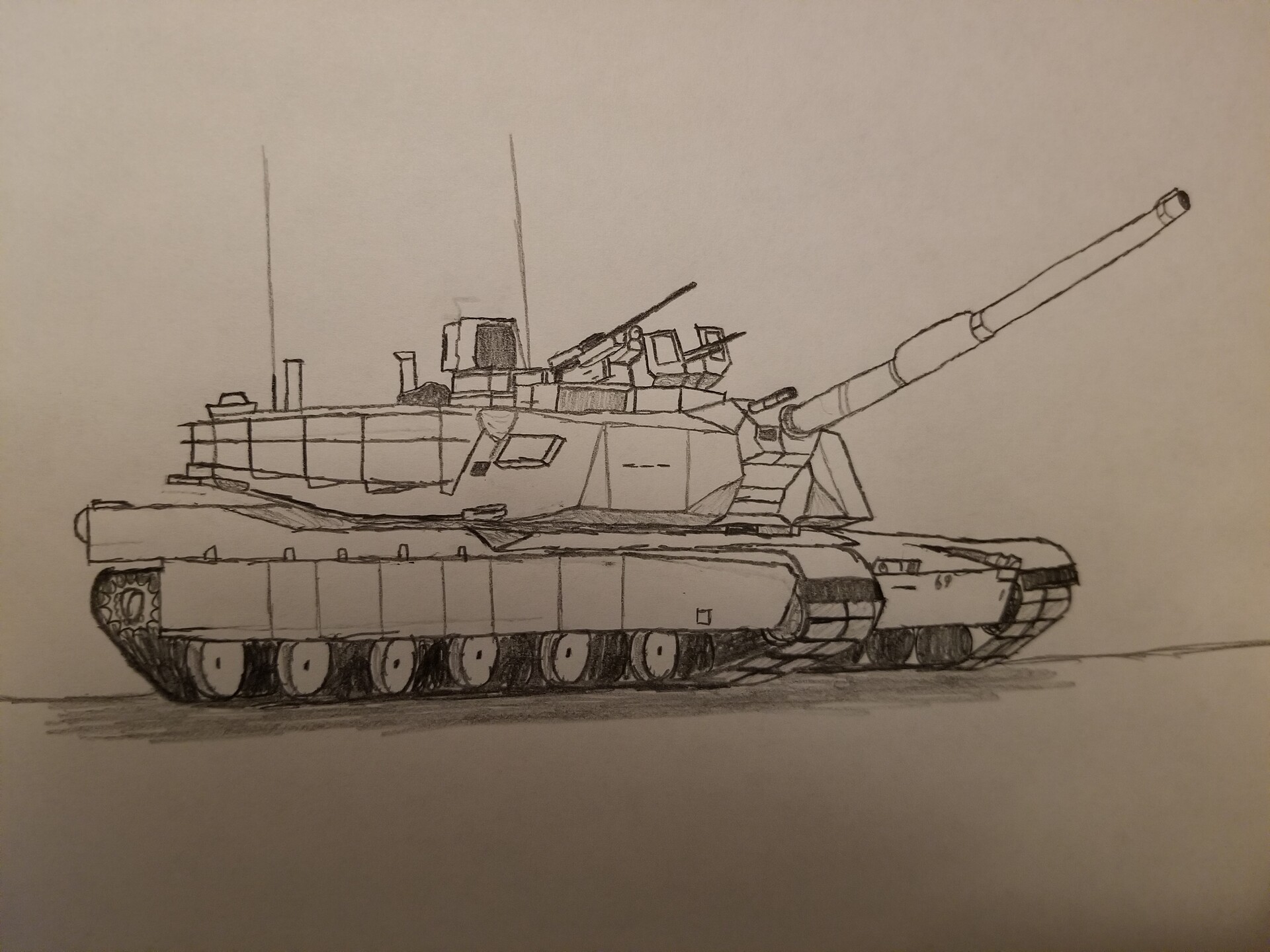 ArtStation - Abrams Tank