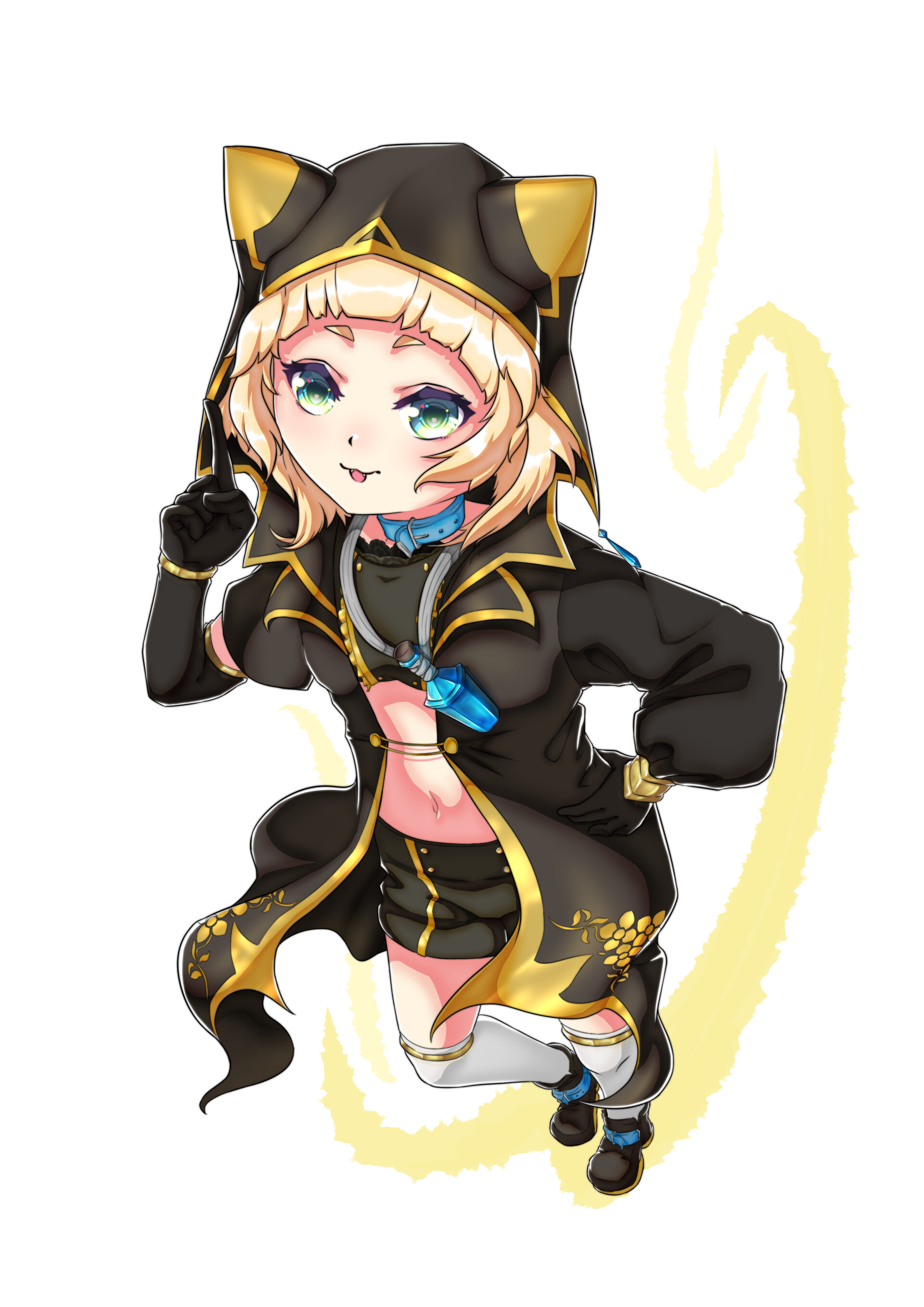 ArtStation - Vtuber Prune Fanart #6 | Anniversary 1