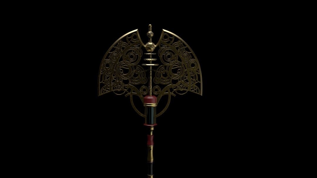 ArtStation - Timelord sceptre concept