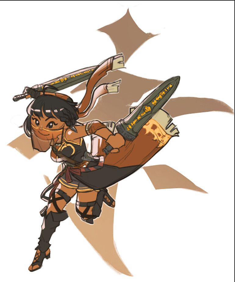 Giulia Carli - Characters sketches - 2022