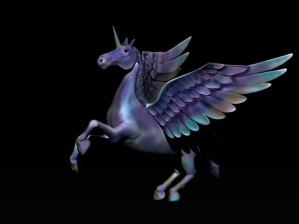 ArtStation - Mythical Pegasus