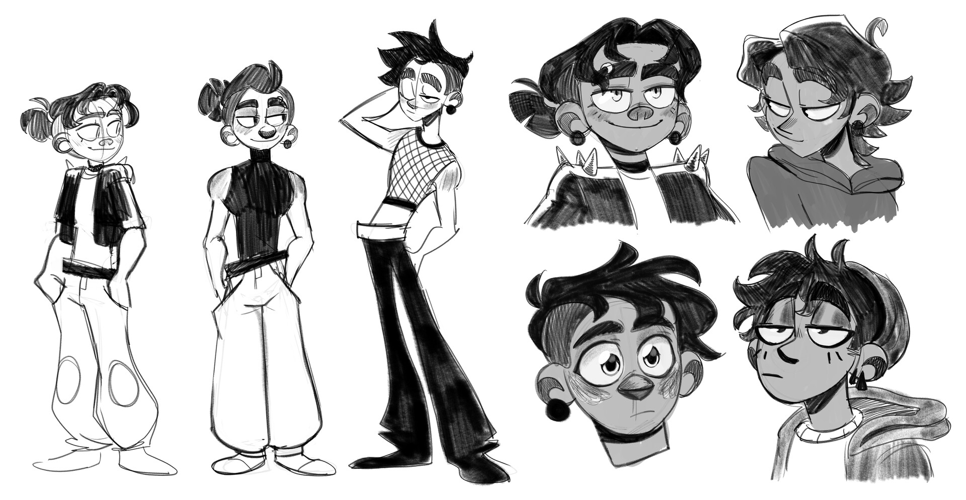 ArtStation - Sebastian Character Exploration