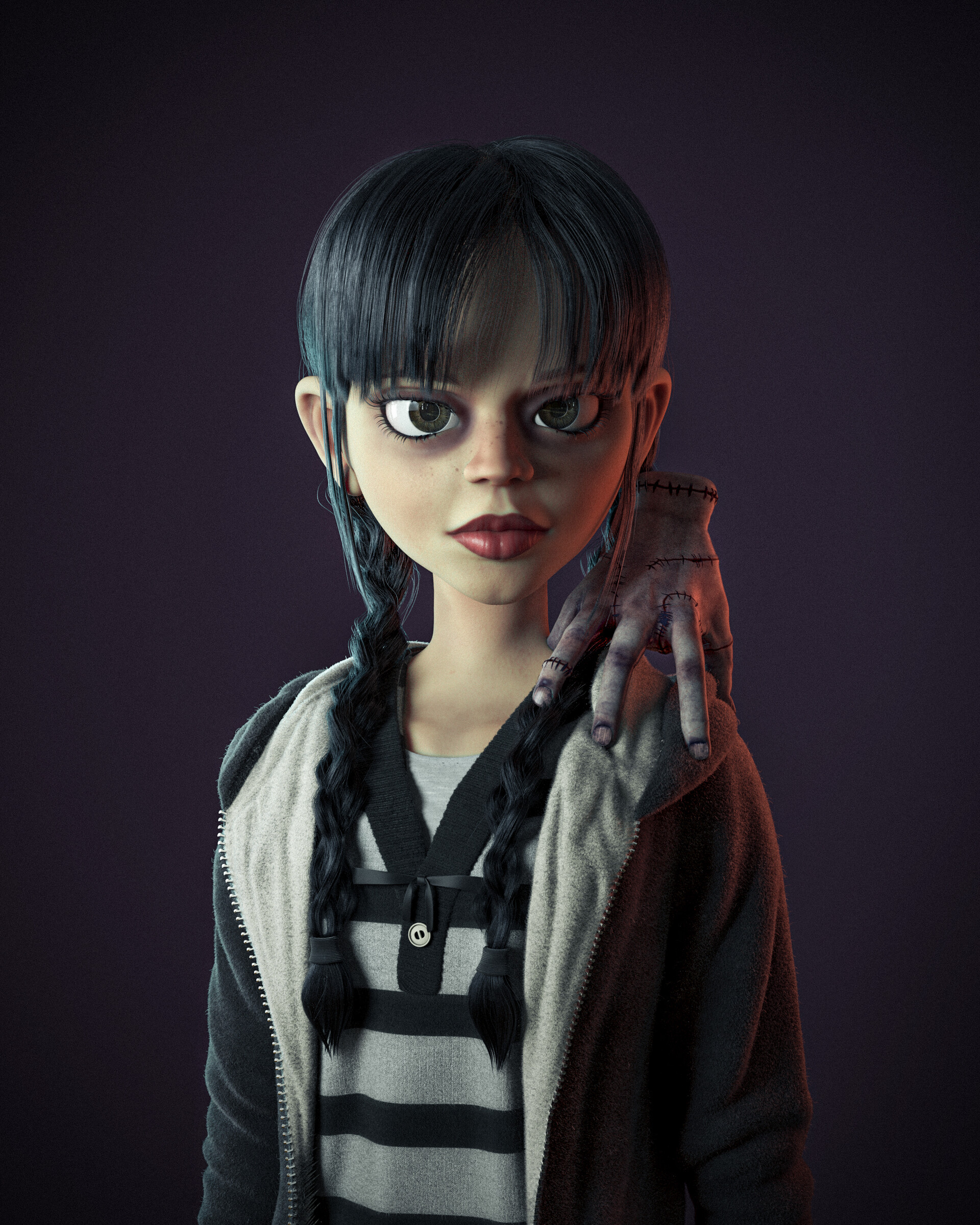 ArtStation - Wednesday Addams