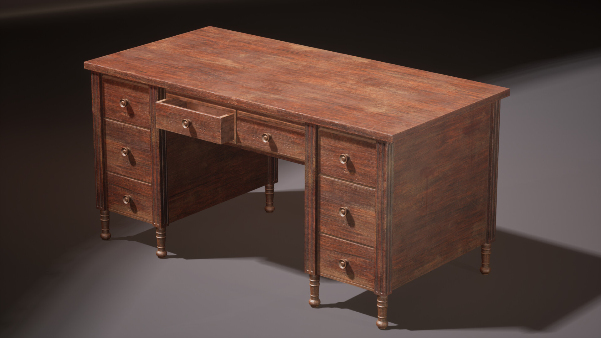 ArtStation - Desk (Environment Prop)