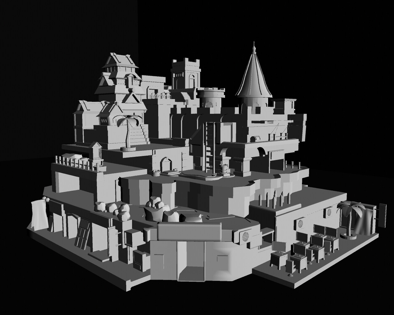 ArtStation - The Convergence untextured