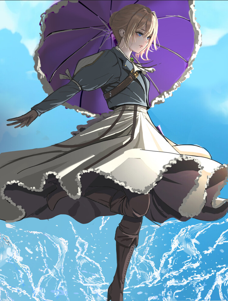 ArtStation - character violet