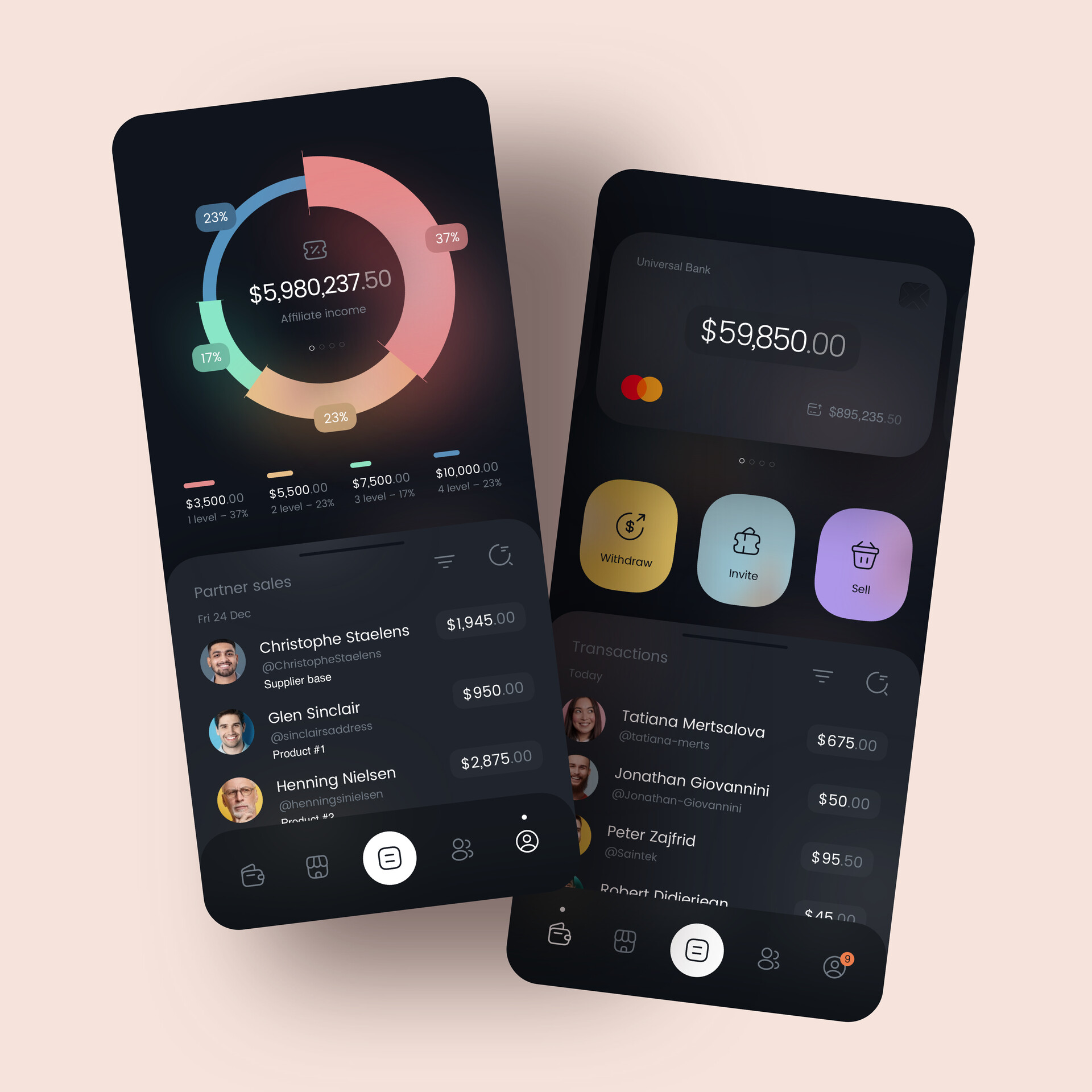 ArtStation - Mobile Banking App - Finance Concept