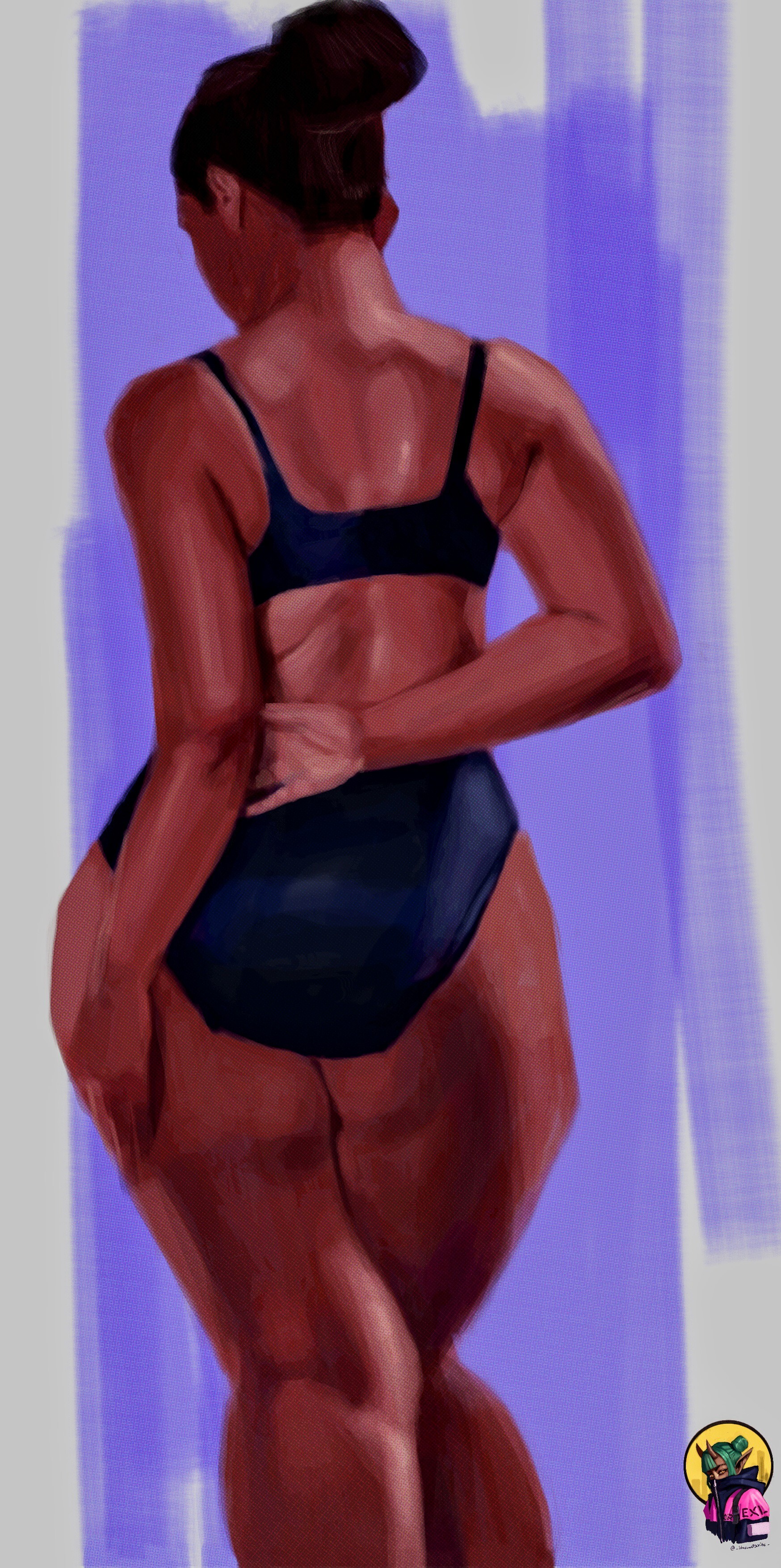 ArtStation - Painting practice curvy