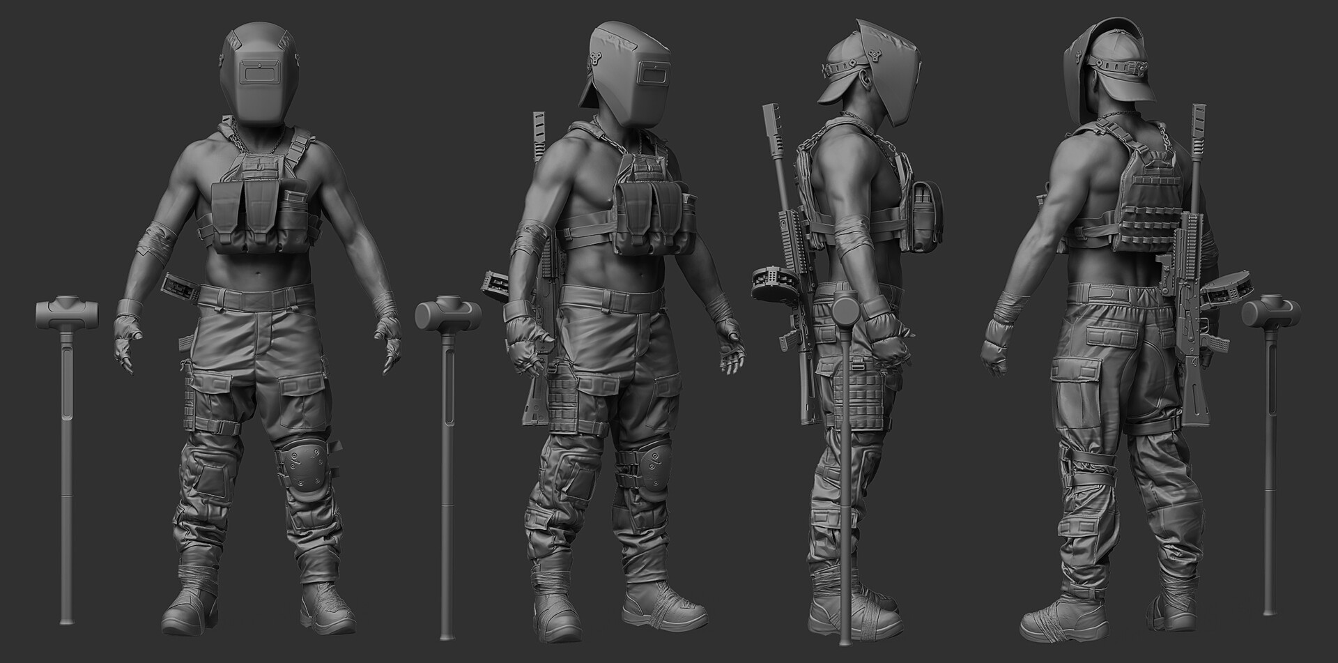 Jakub Mrówczyński - Tagilla - Escape from Tarkov Fanart