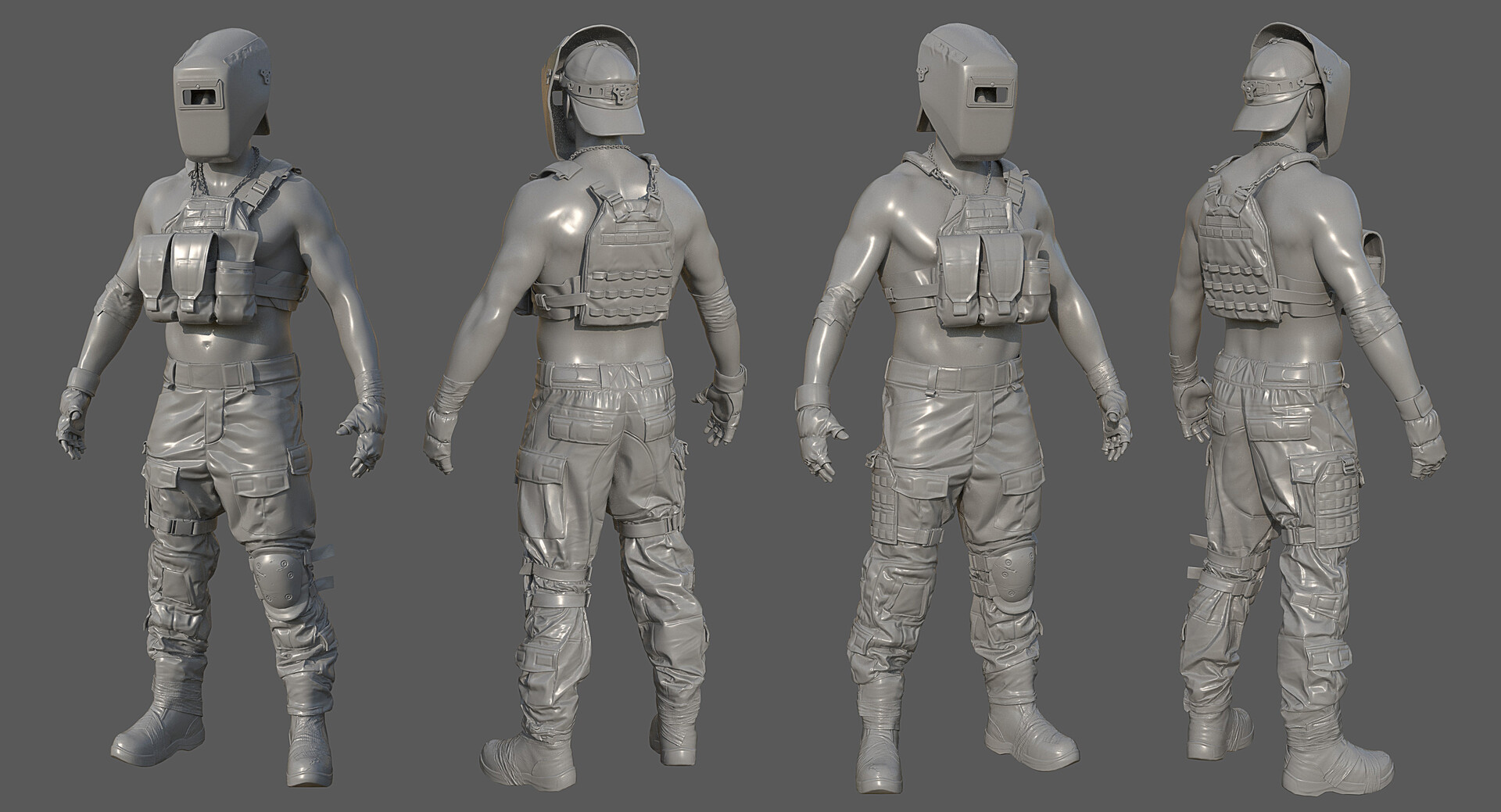 Jakub Mrówczyński - Tagilla - Escape from Tarkov Fanart