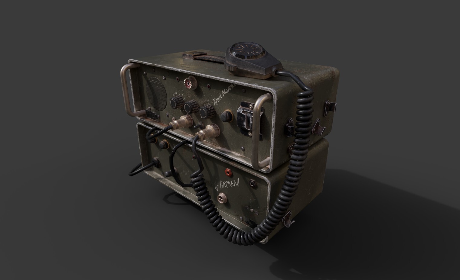 ArtStation - 3D HAM Radio