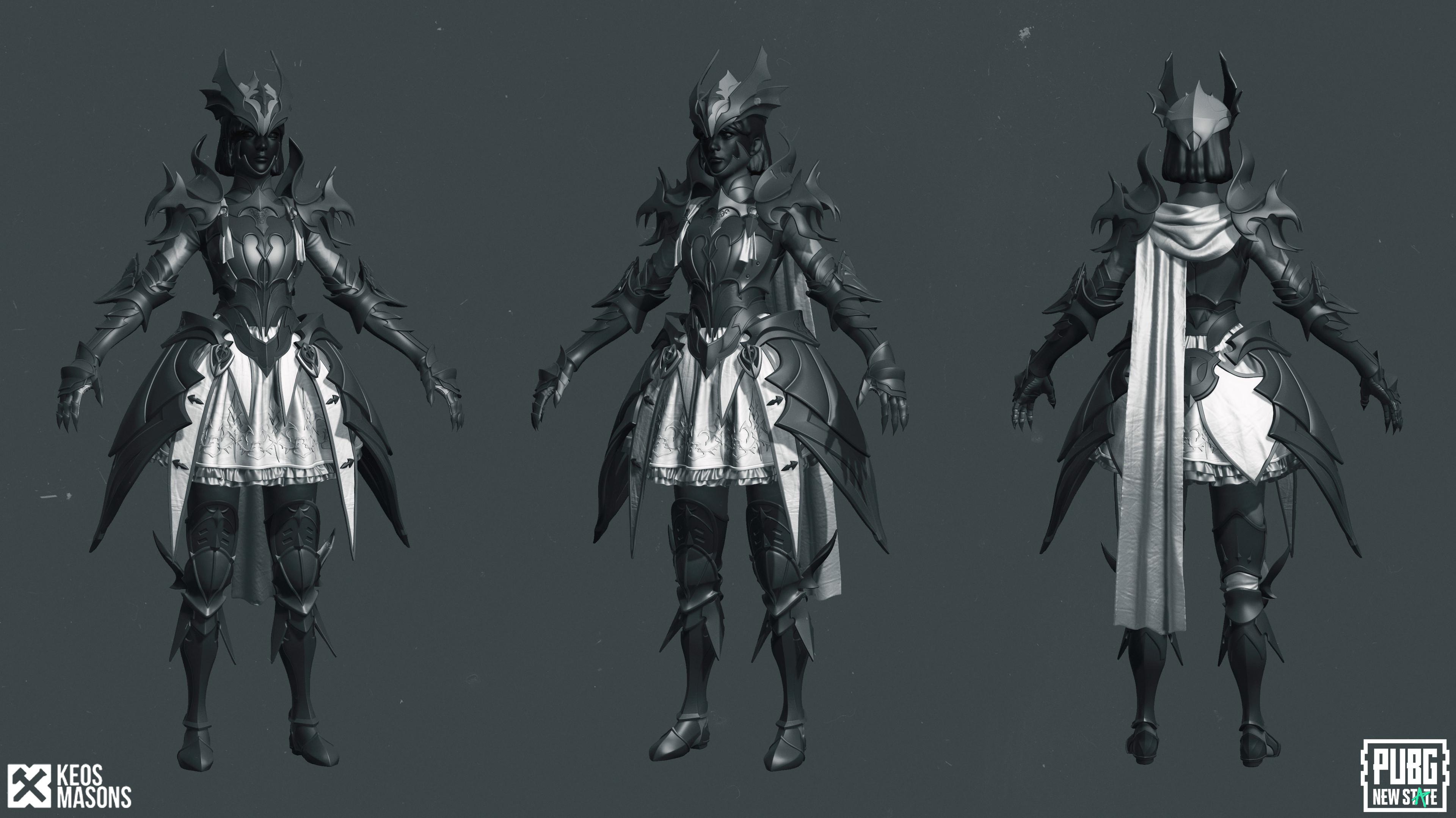 KEOS MASONS - PUBG New State - Dark Knight Lv2