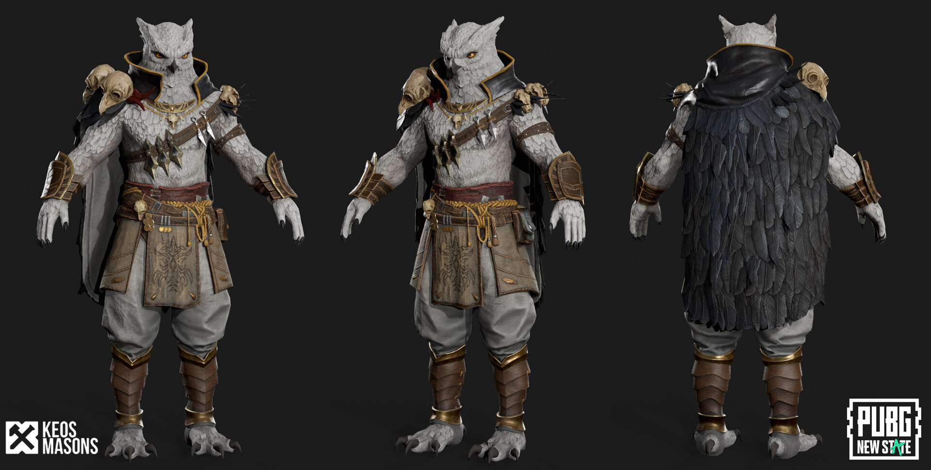 KEOS MASONS - PUBG New State - Owl Assassin