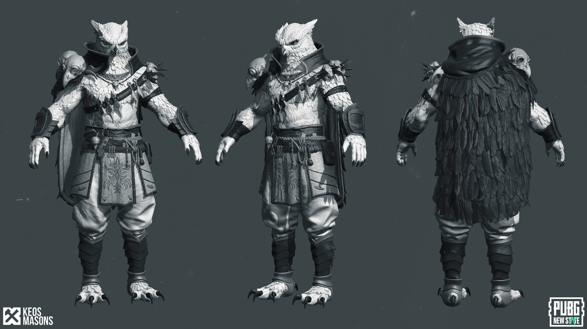 KEOS MASONS - PUBG New State - Owl Assassin