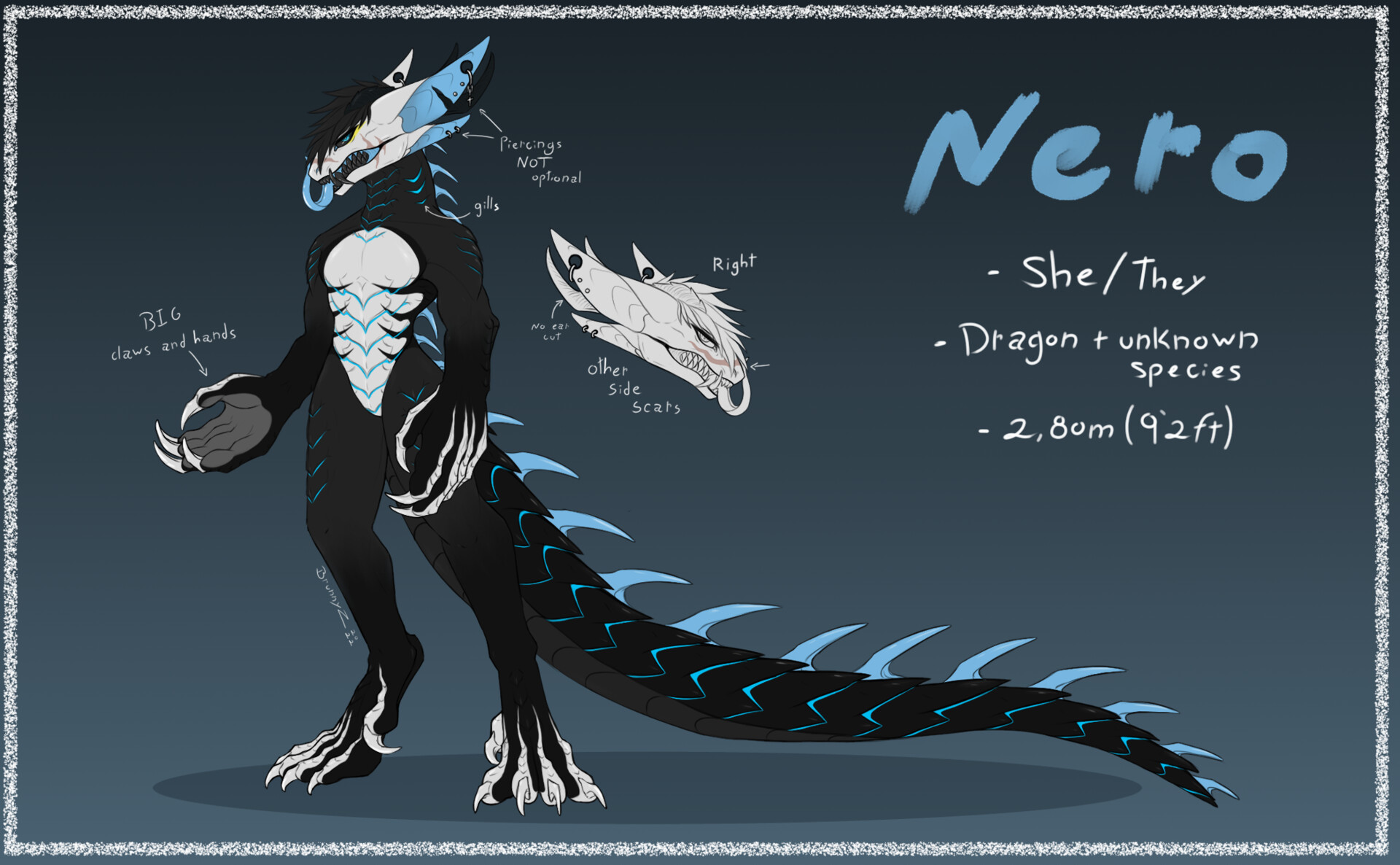 ArtStation - Nero ref sheet