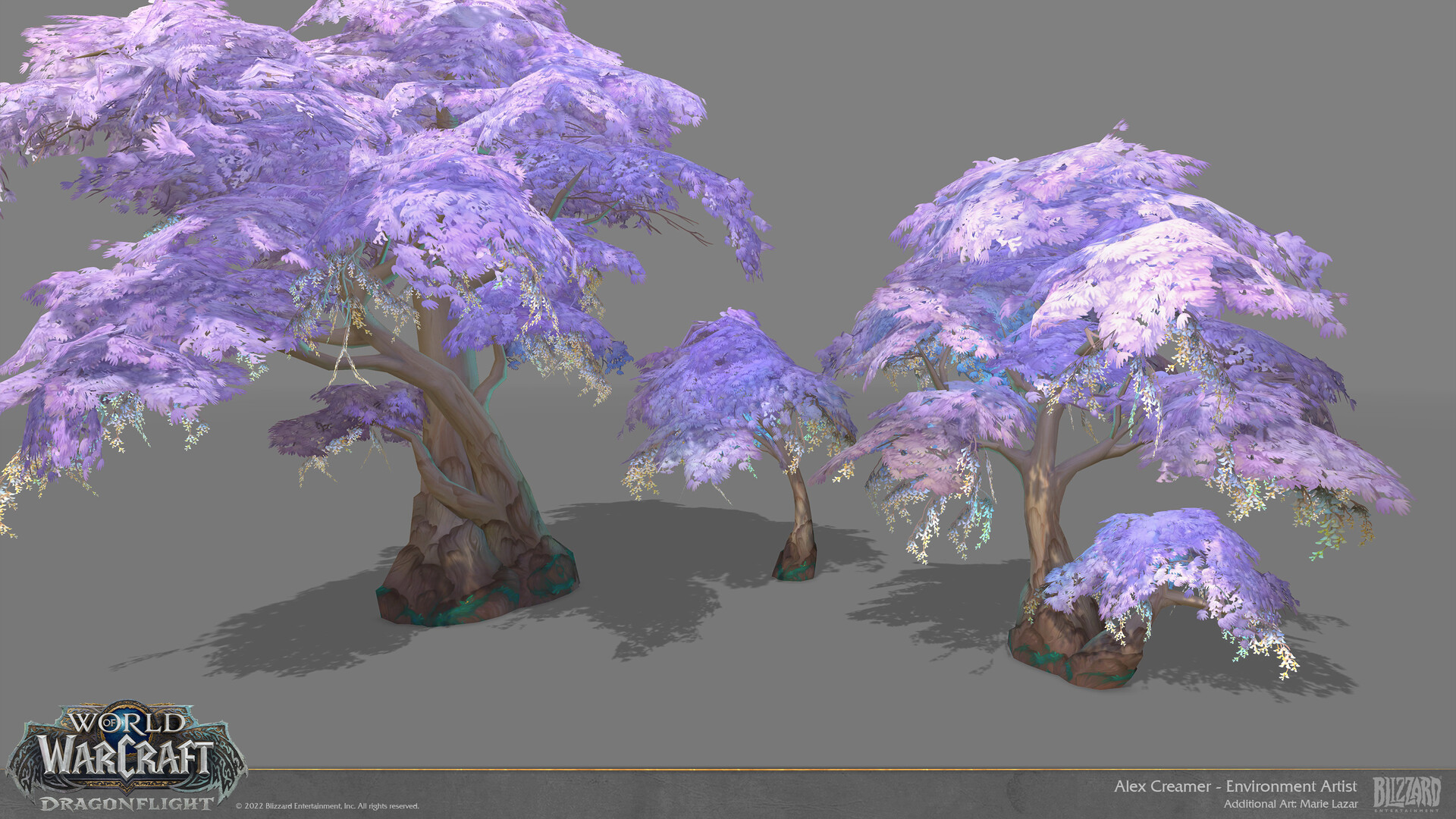 Alex Creamer - World of Warcraft: Dragonflight Environment Art Assets