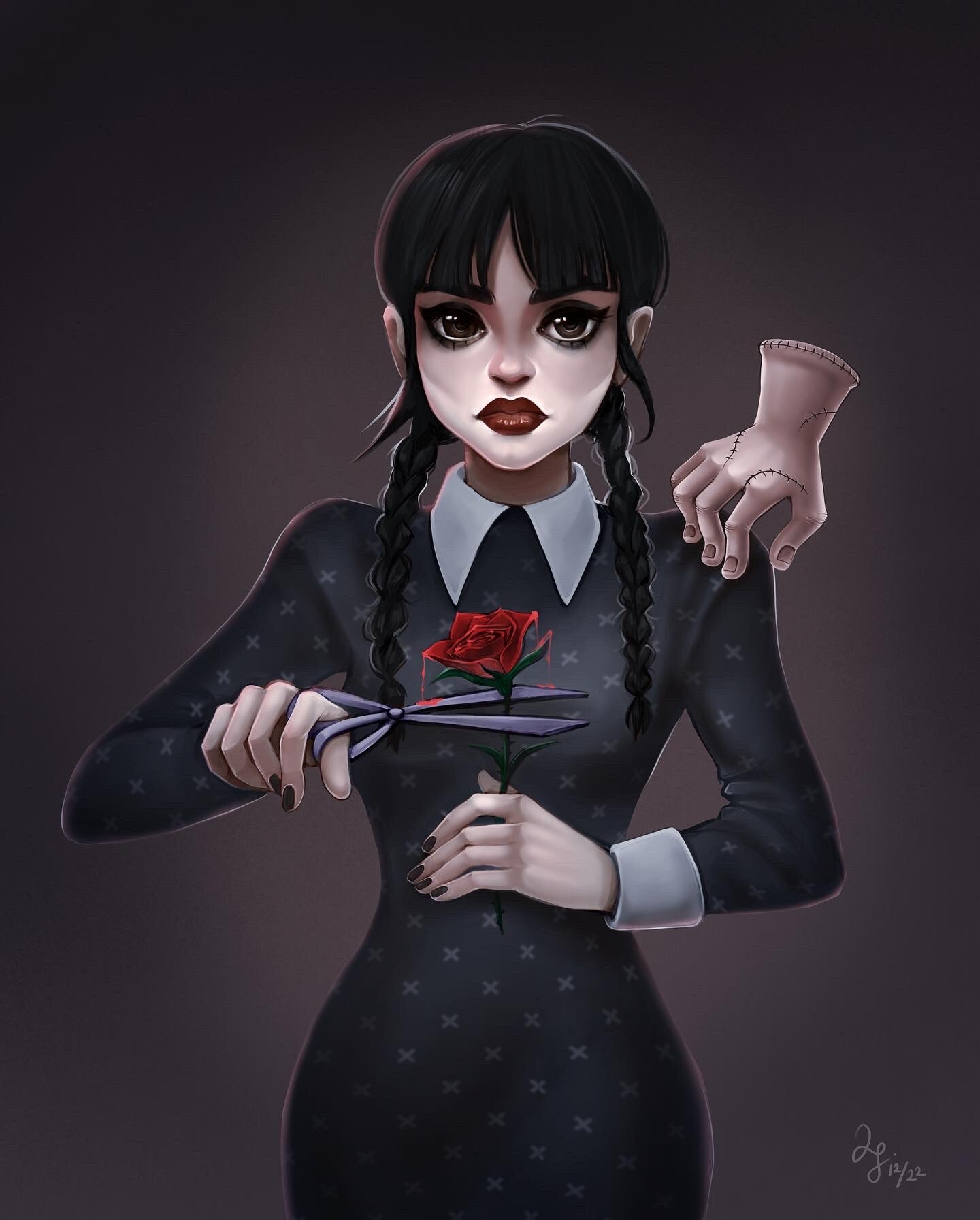 ArtStation - Wednesday Addams