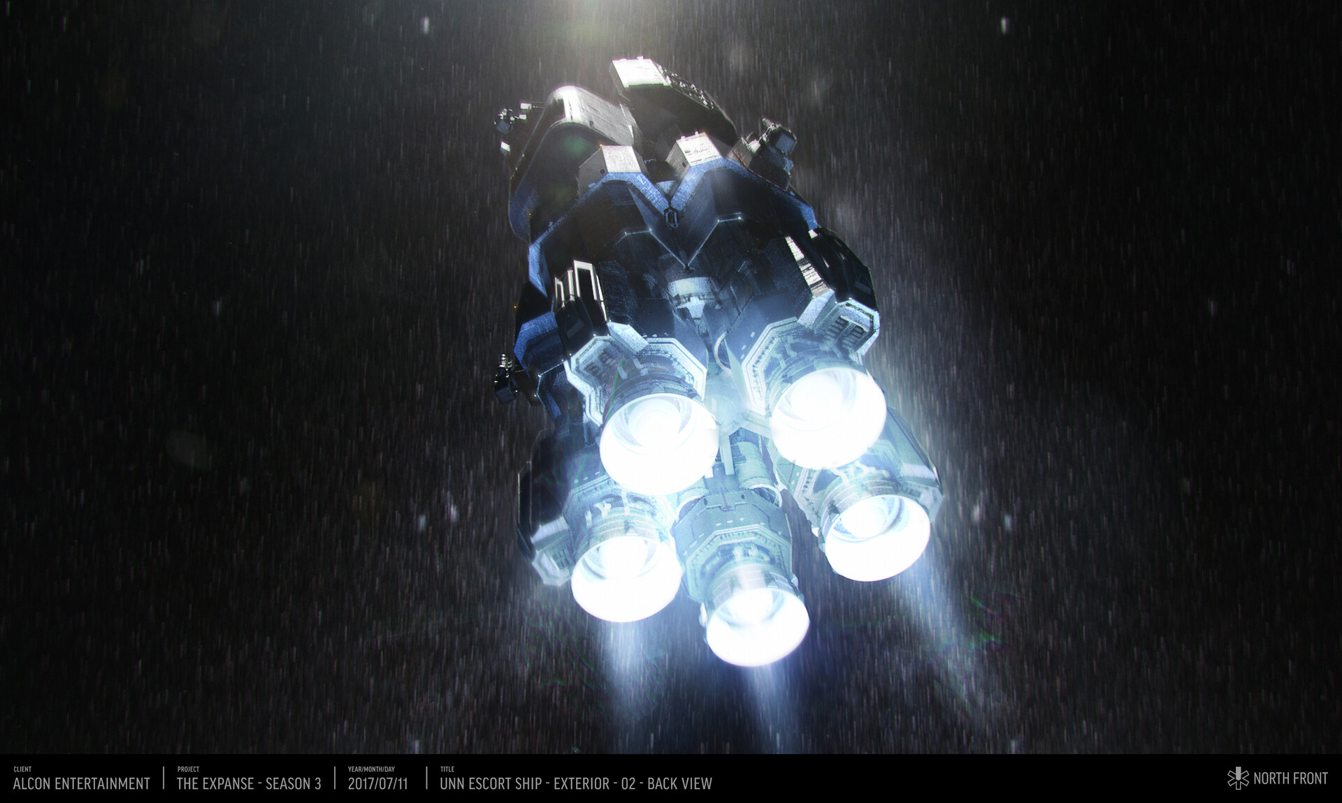 Lee Fitzgerald - The Expanse S3 - UNN Escort Ship