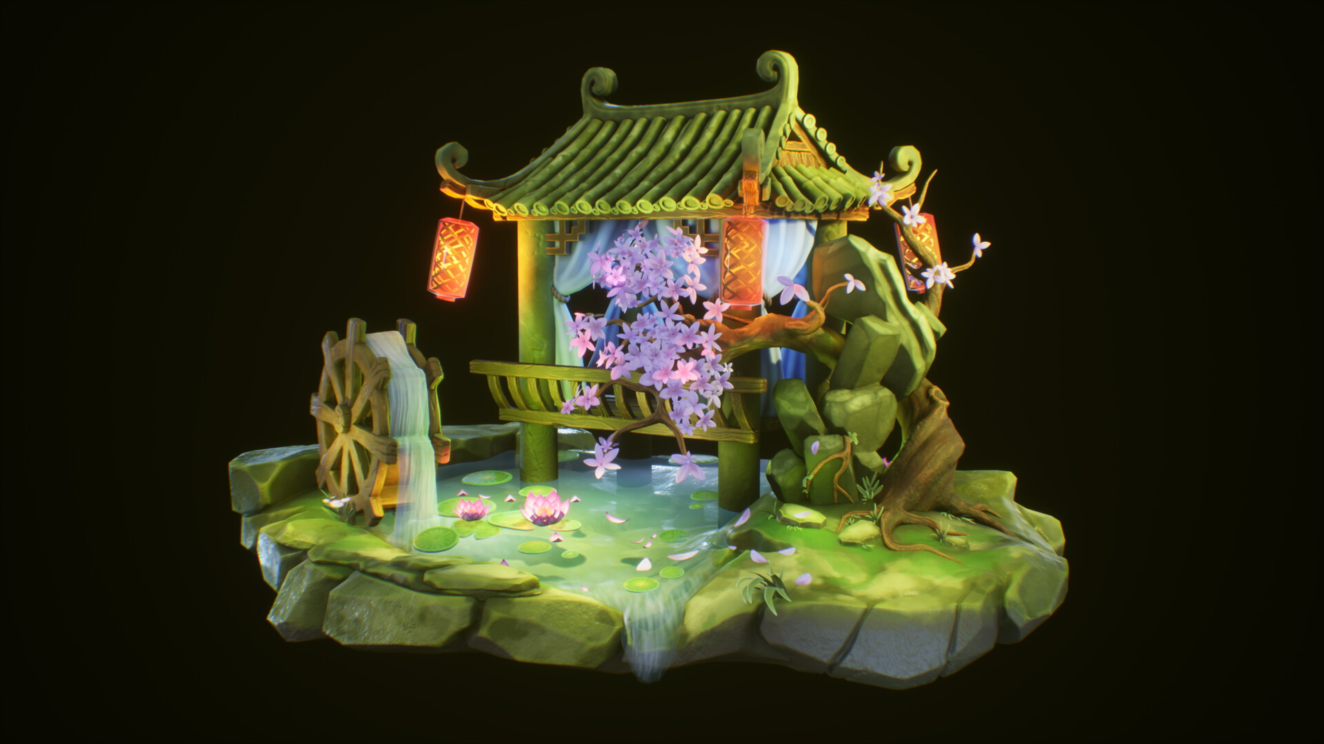ArtStation - Chinese House