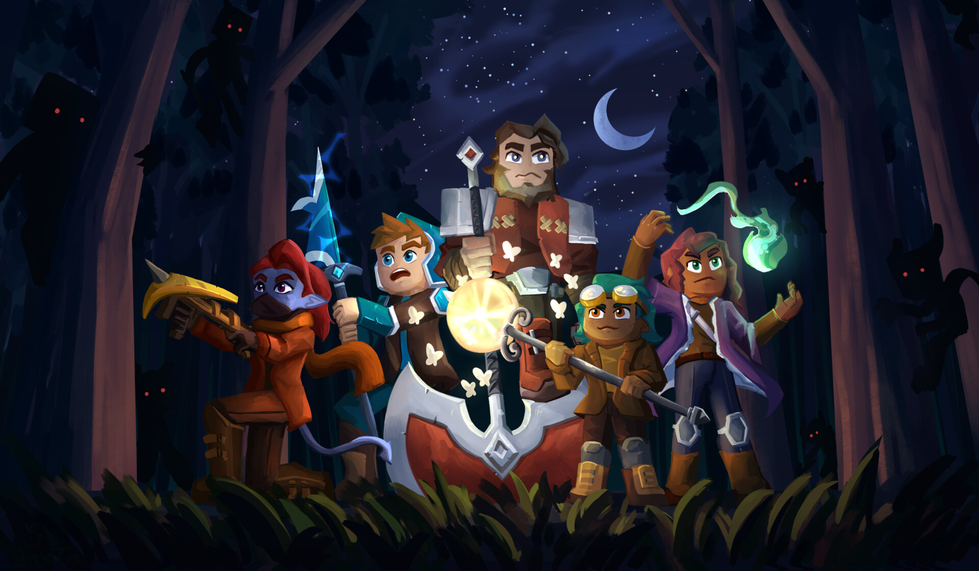 ArtStation - Character Design: Hytale Style Matching