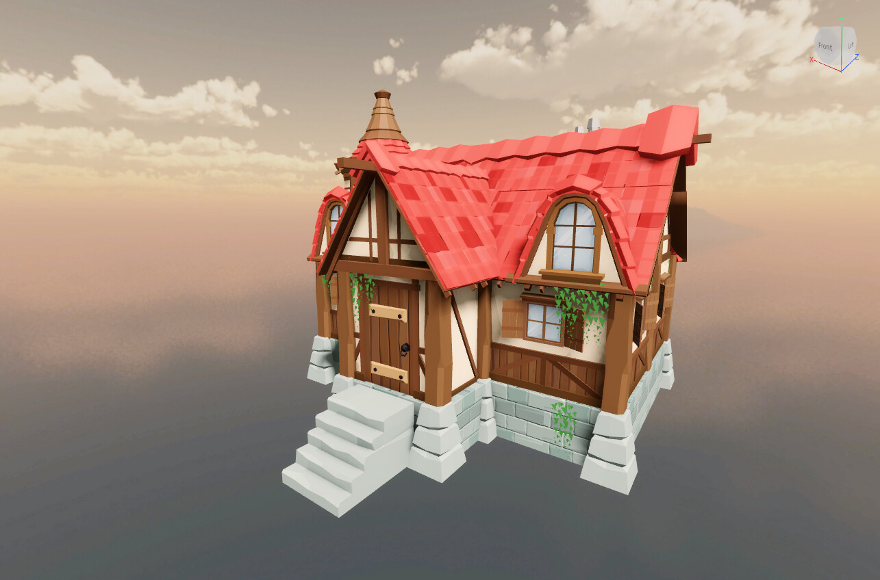 ArtStation - Medieval Asset Pack - Modular set