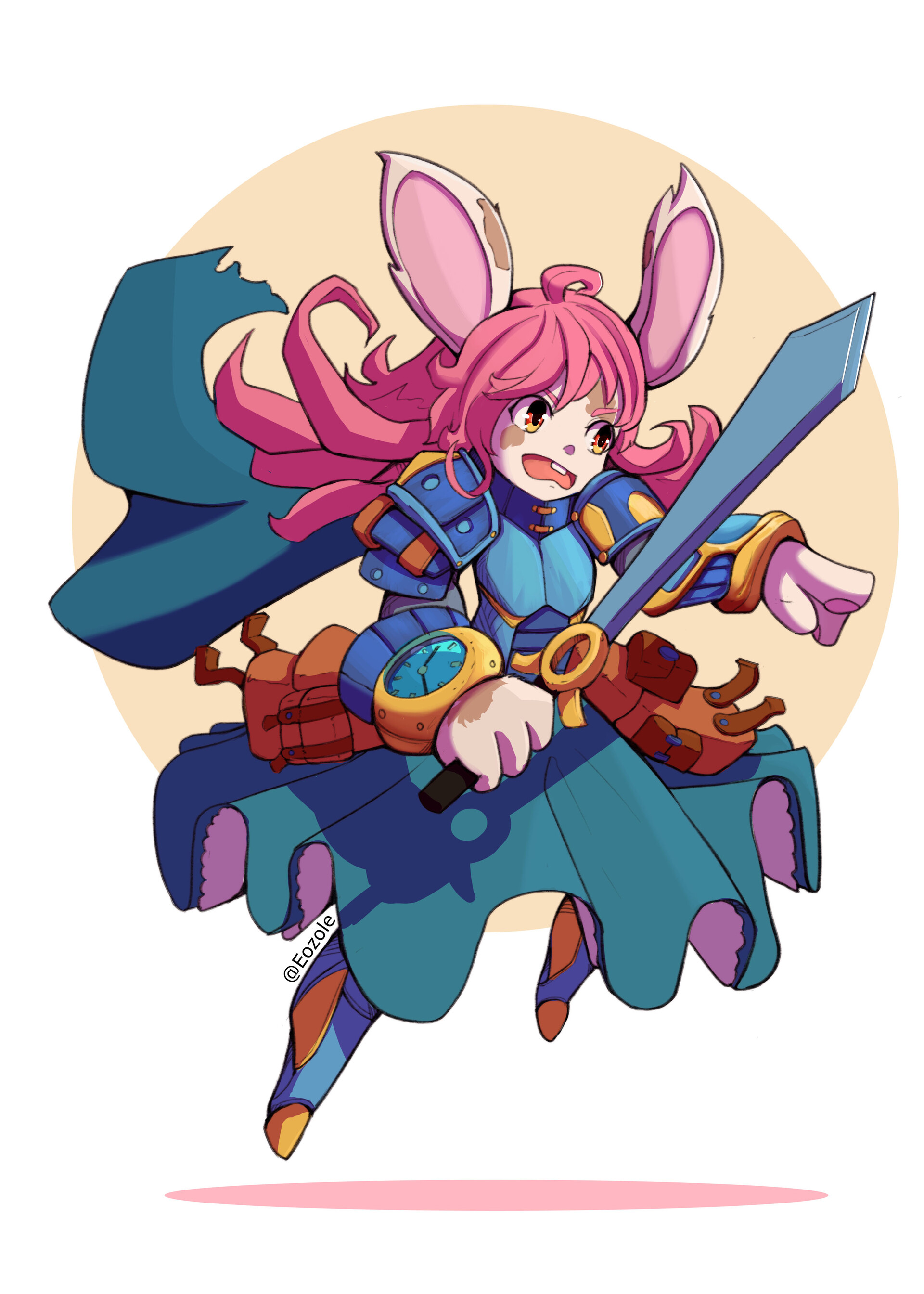 ArtStation - Warrior bunny