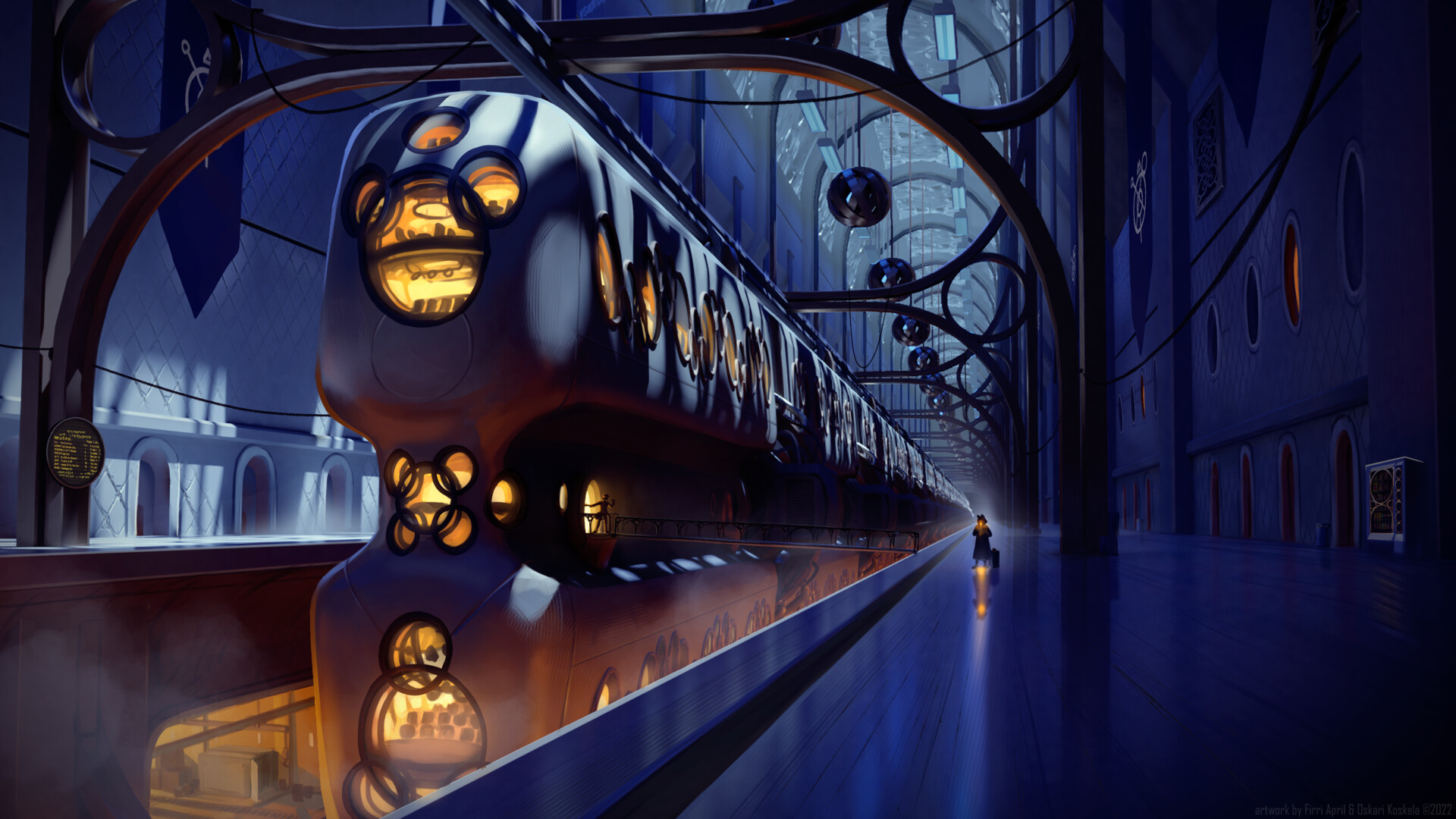 ArtStation - Ecnar Train Station