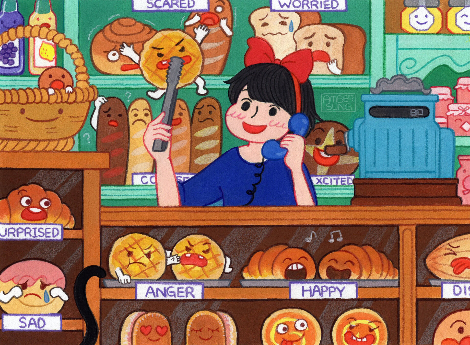 ArtStation - Kiki's Bakery
