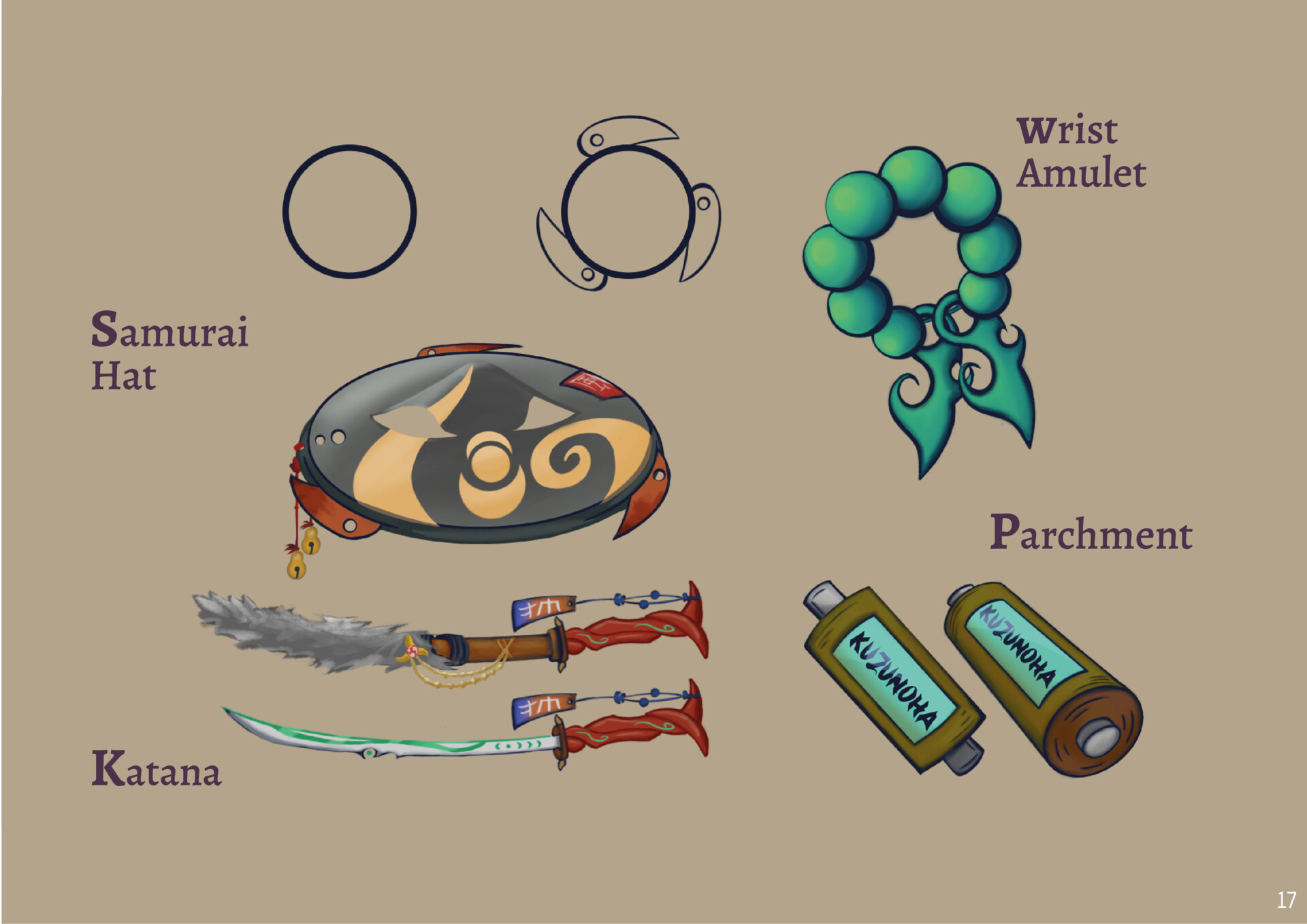 ArtStation - Character japanese Props