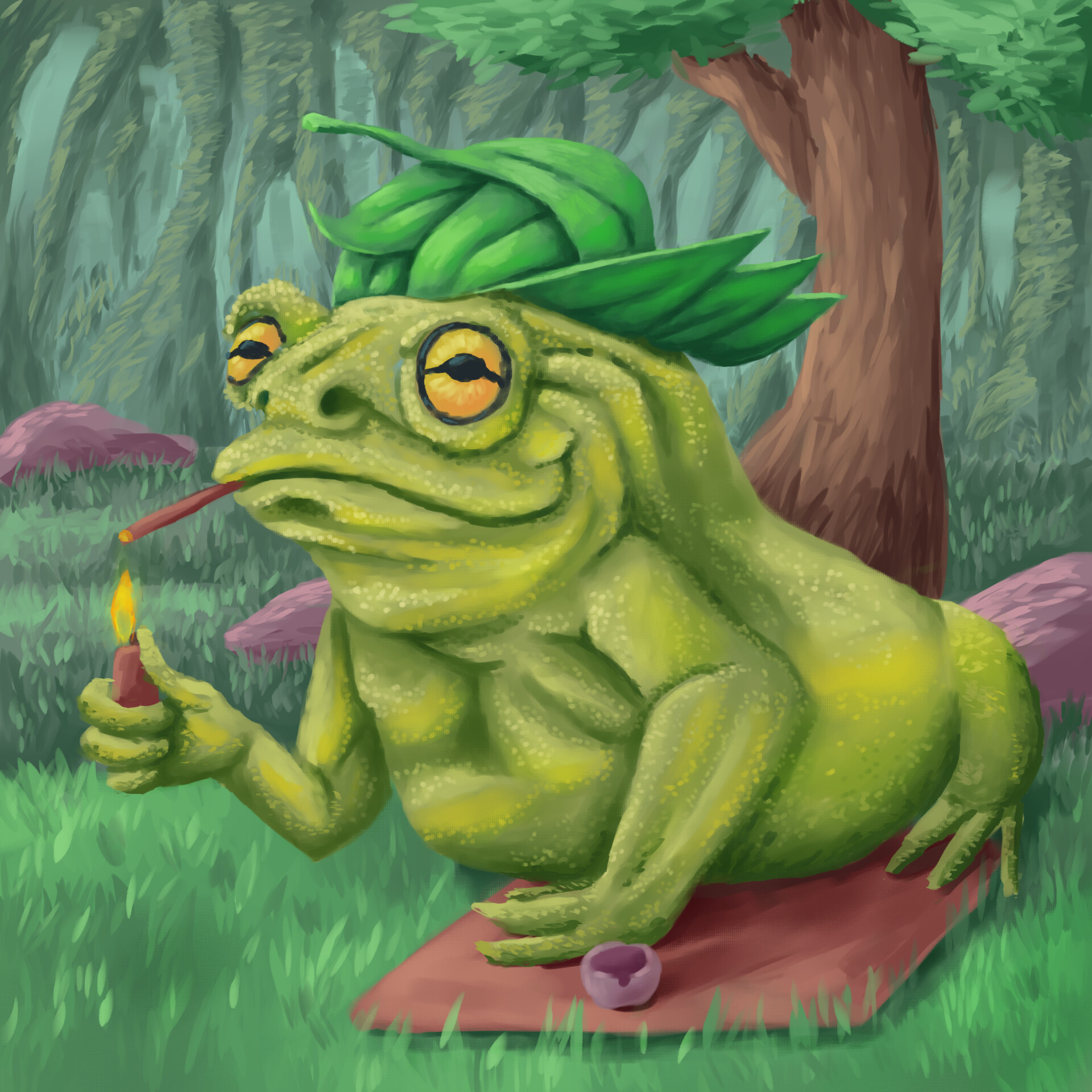 ArtStation - frog bro