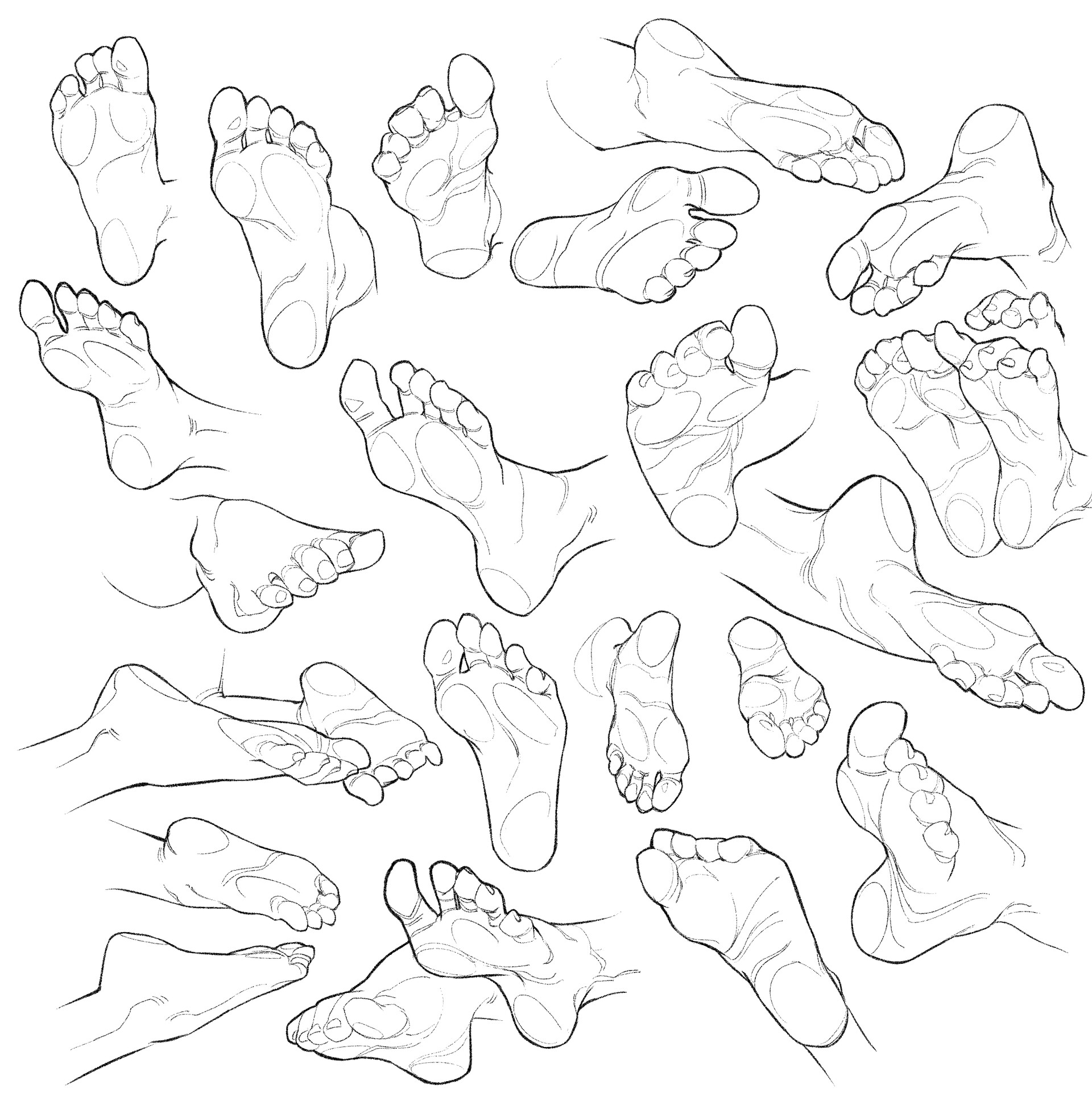 ArtStation - Feet studies