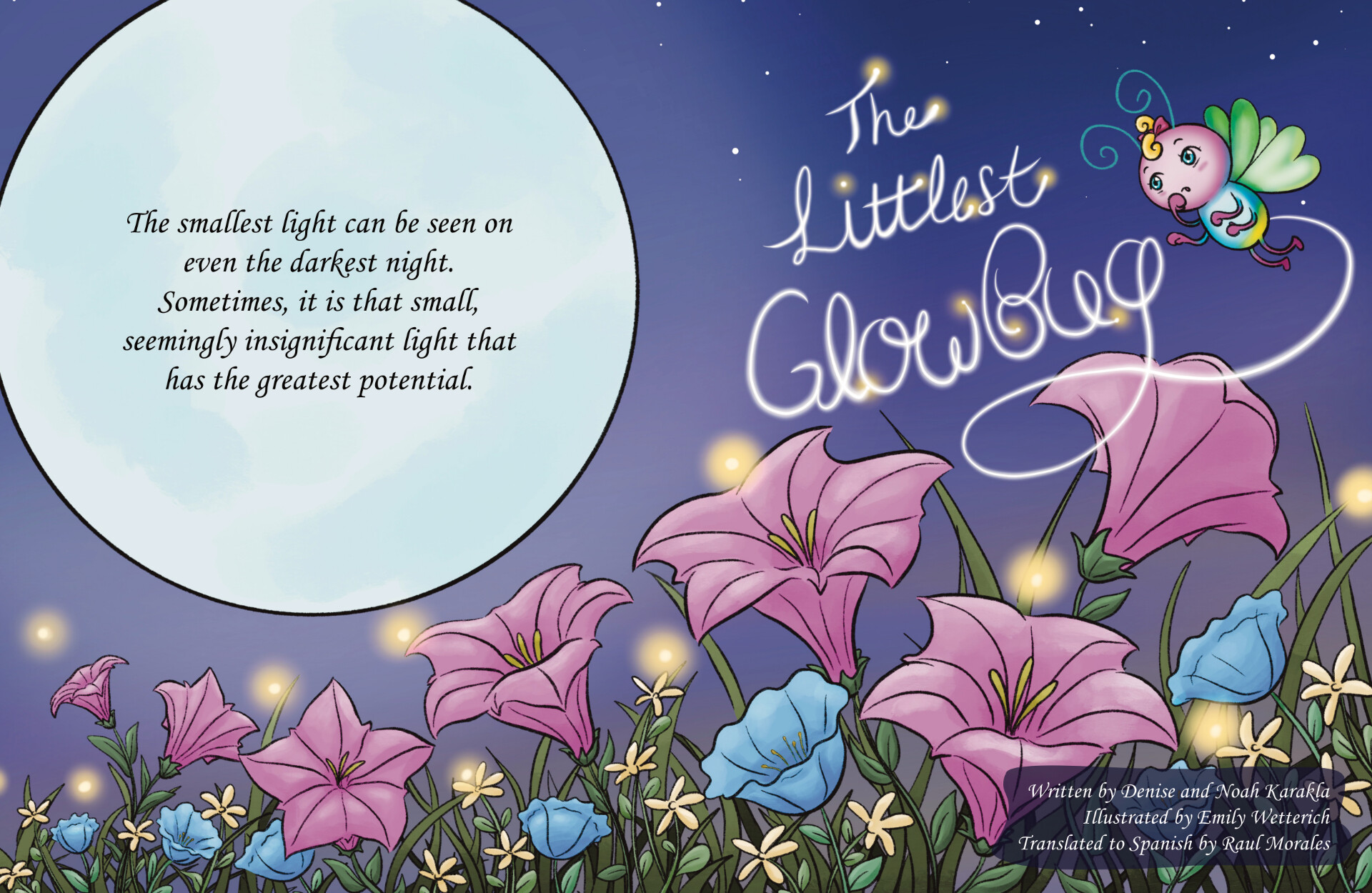 ArtStation - The Littlest Glow Bug - Children's Book Design and ...