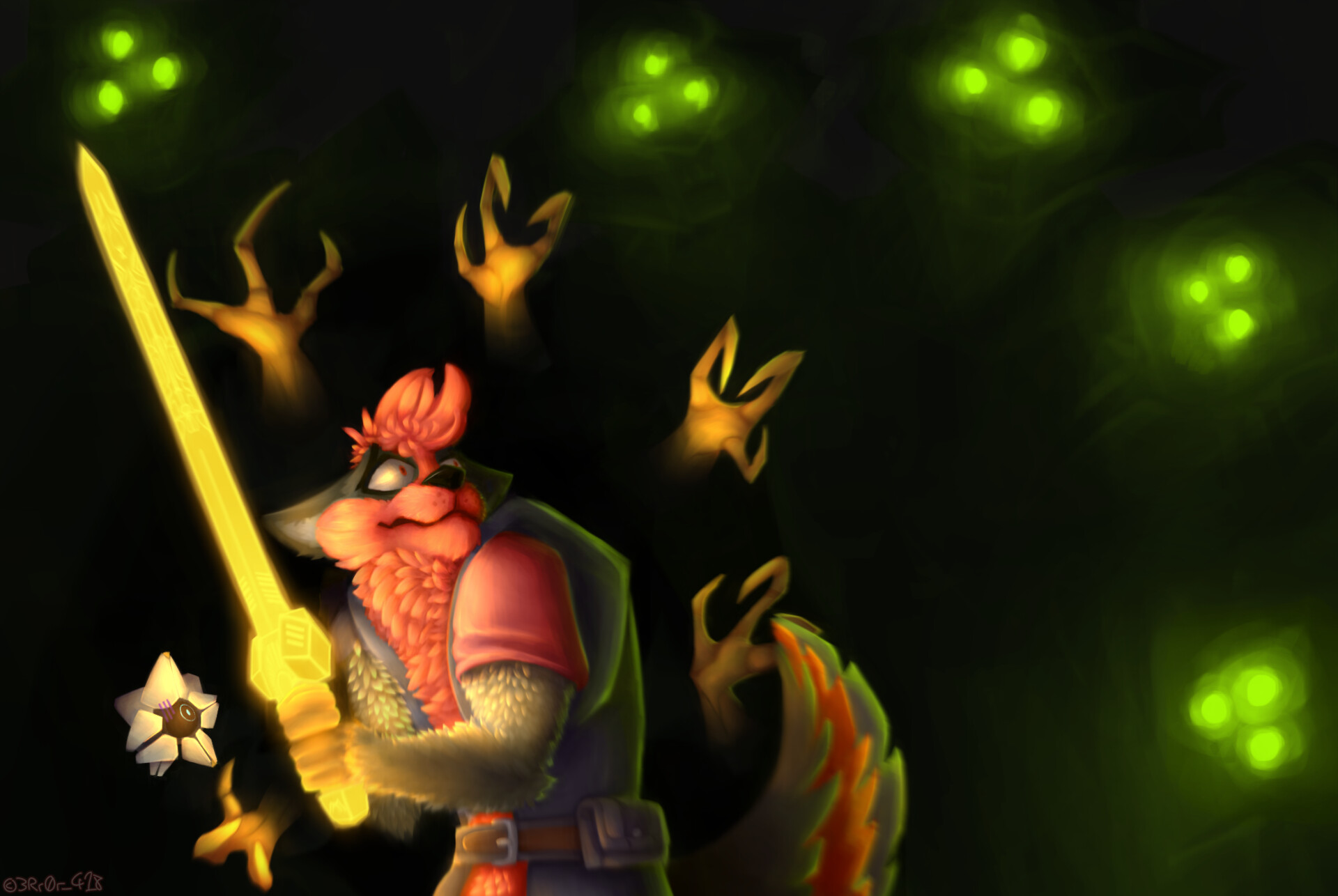 ArtStation - Dawnblade Dusk - Commission