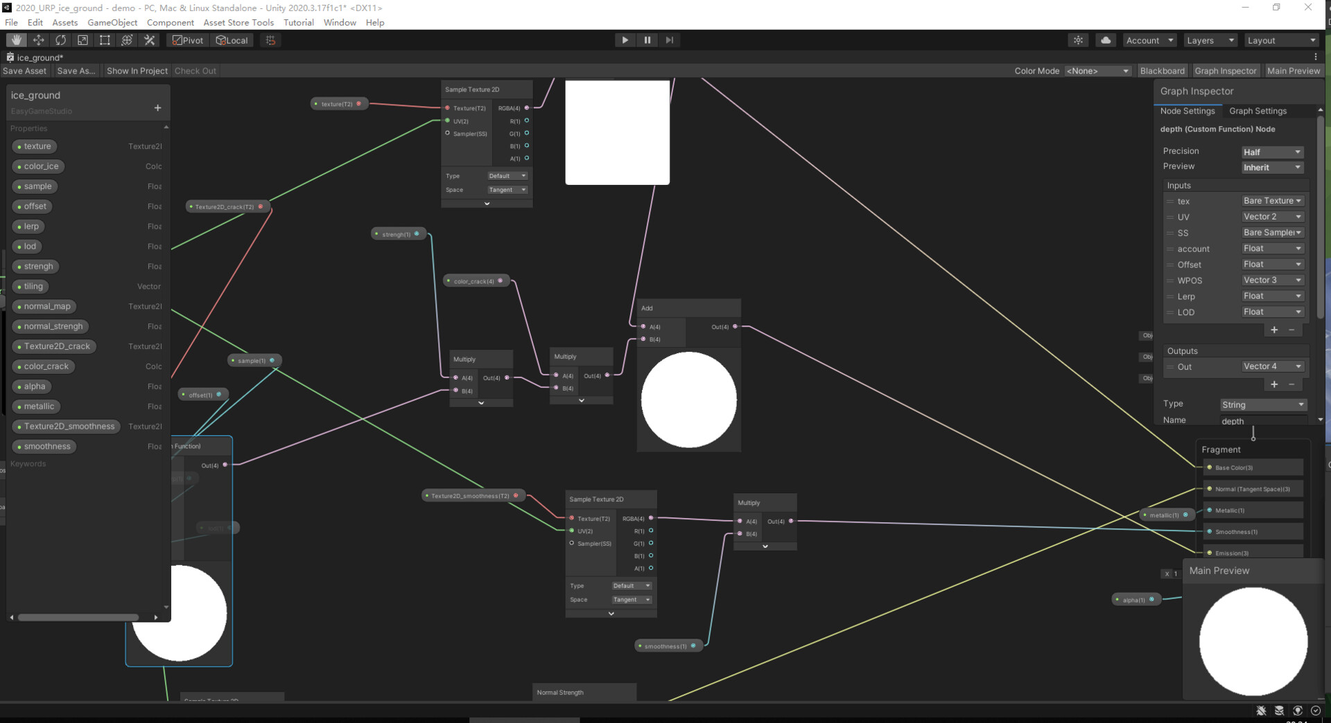 Easy Game Studio - Unity VFX - Ice Ground Effect - Downloadable