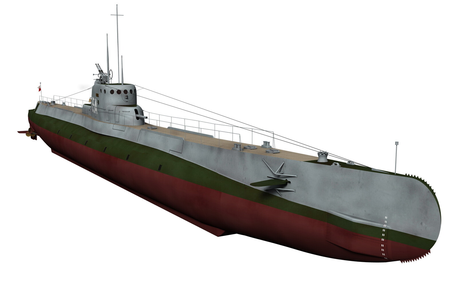 ArtStation - Polish submarine ORP Orzeł