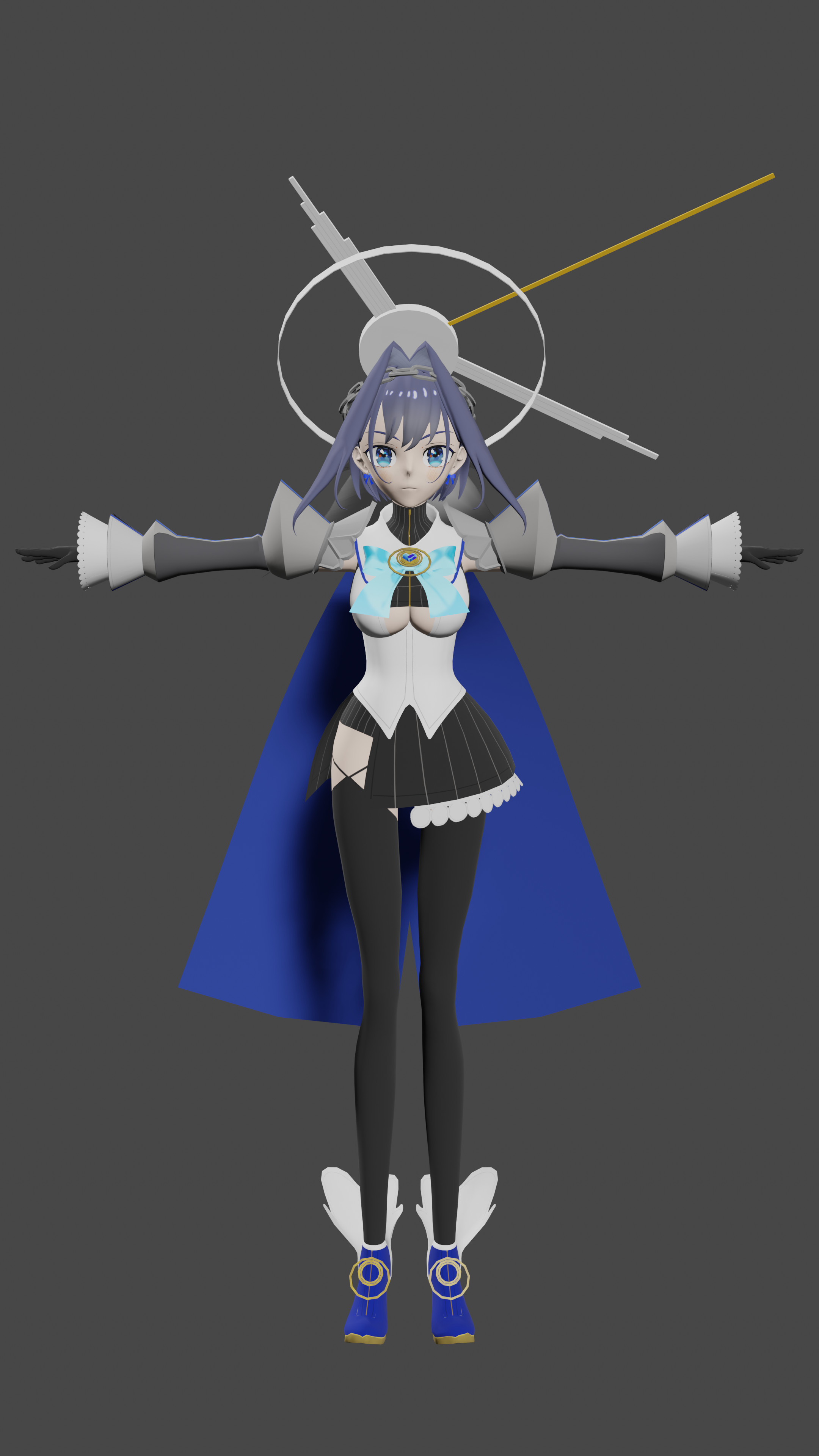 Chase Yamaguchi - Ouro Kronii - 3D model