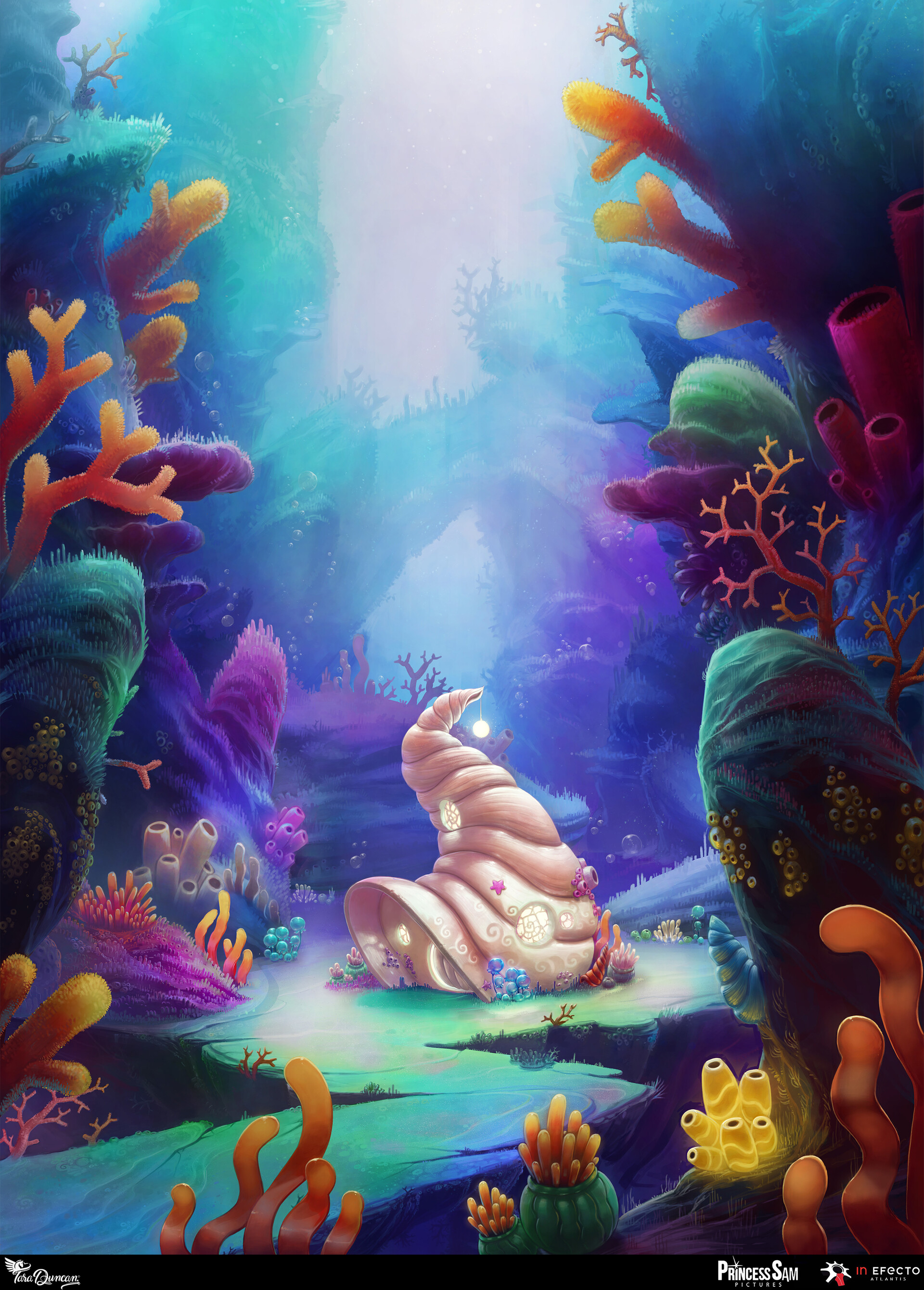 Emmanuel Bouley - Tara Duncan and the Spell Binders - Deep sea matte ...