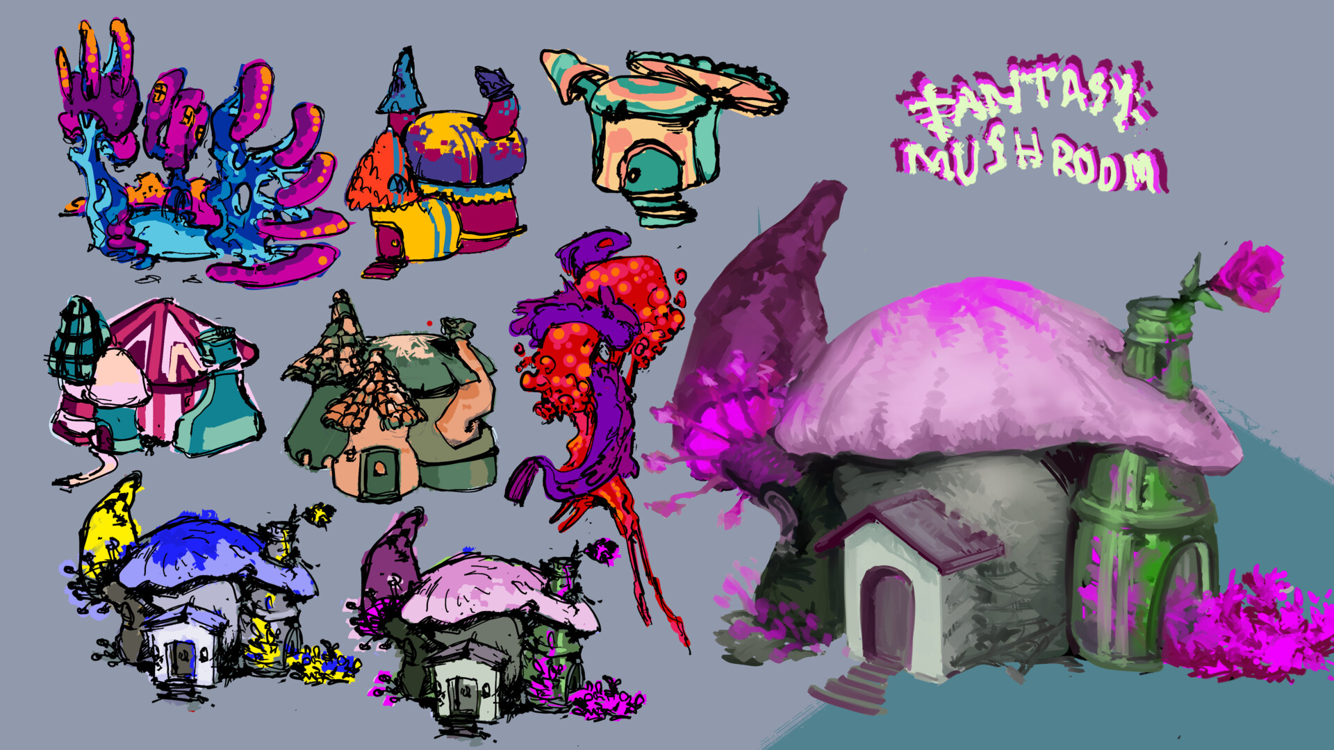 ArtStation - [ORIGINAL] Environment Concepts