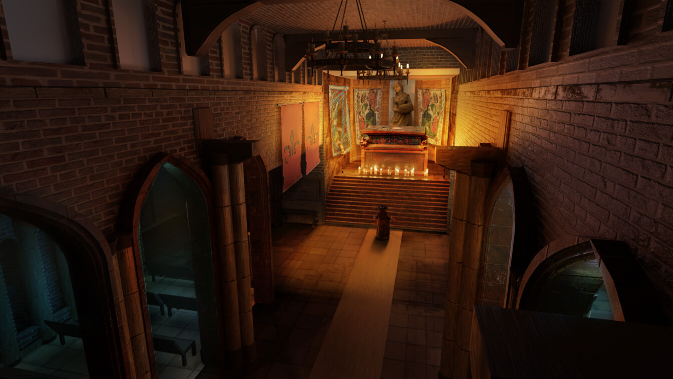 ArtStation - Church Interior