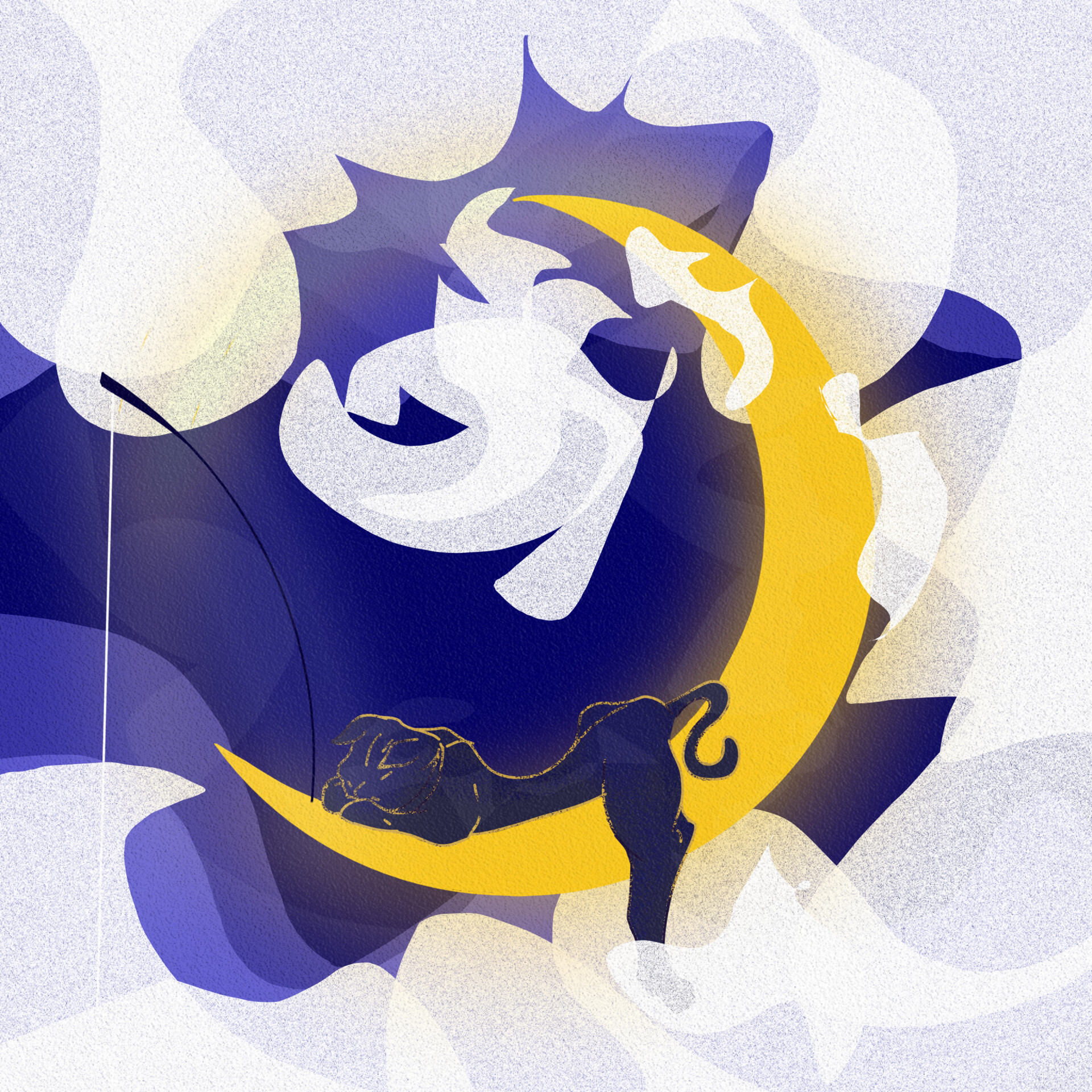 ArtStation - The Moonlight Cat