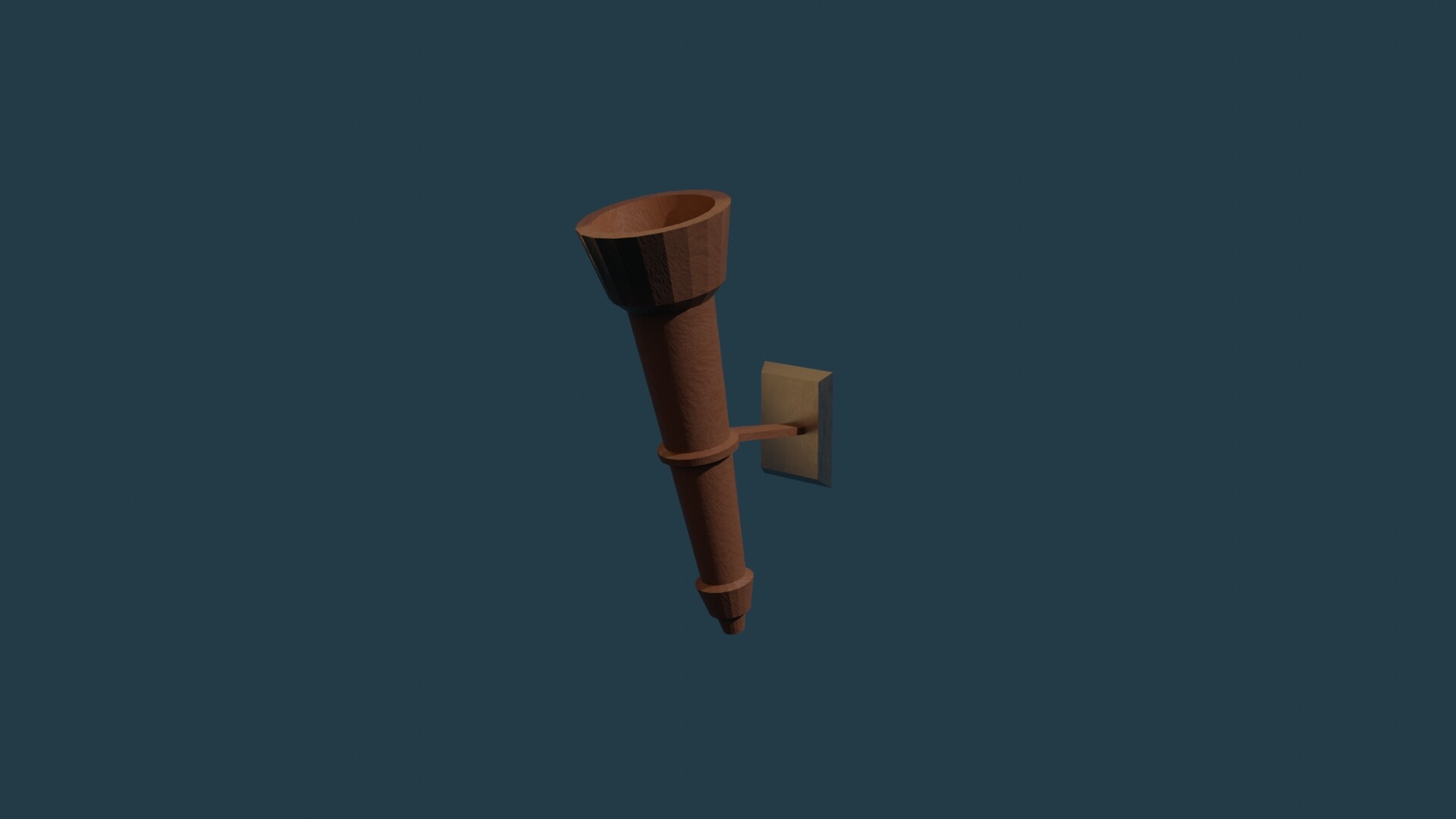 ArtStation - Basic Wood torch