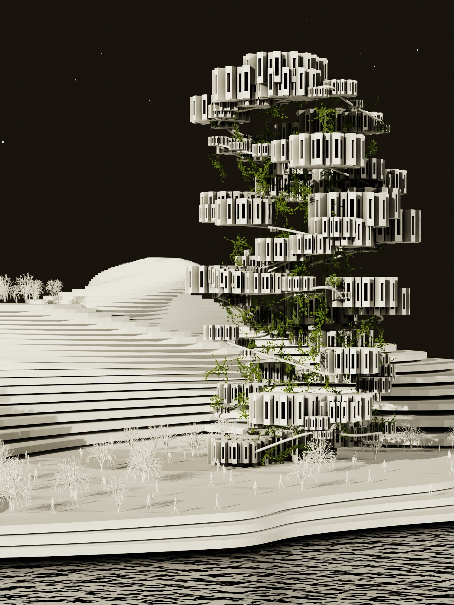 ArtStation - META SKYSCRAPERS