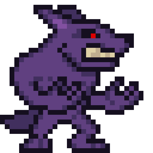 Gengar Animated Sprite