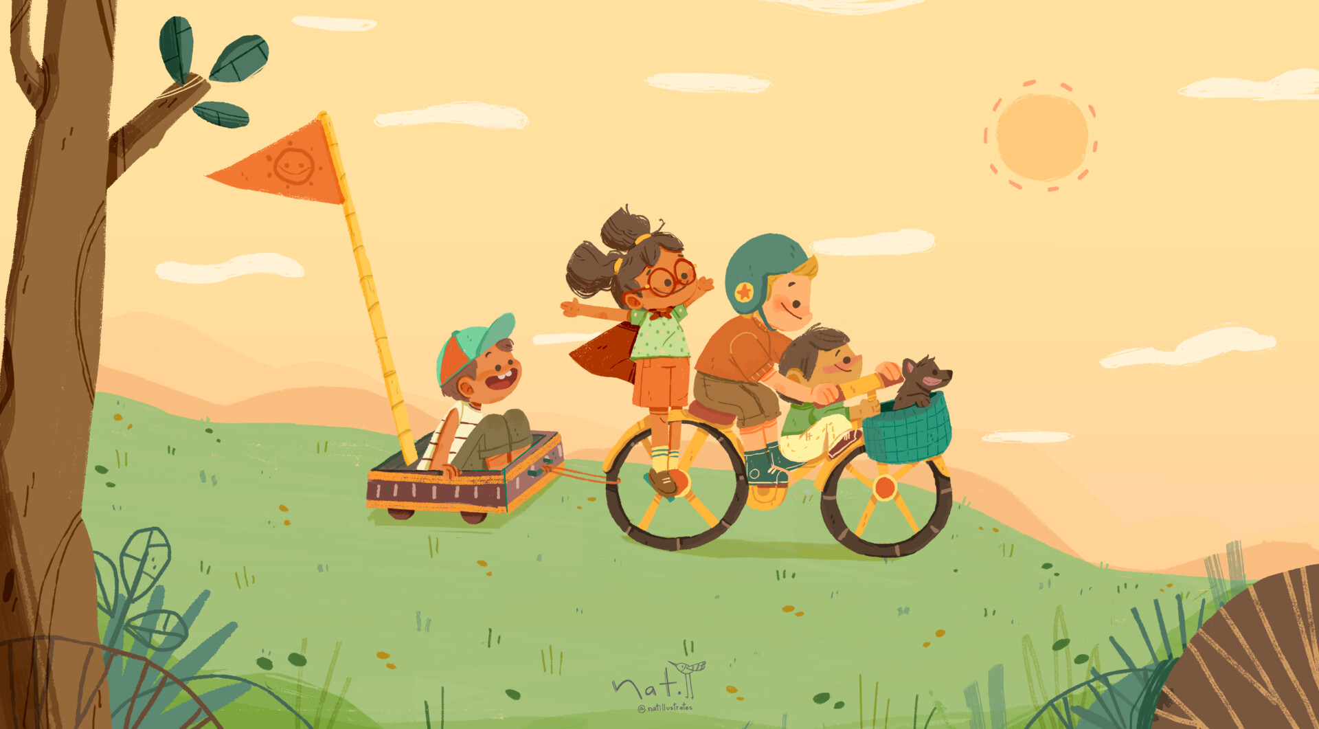 Natalia Ferrer - Childhood illustrations