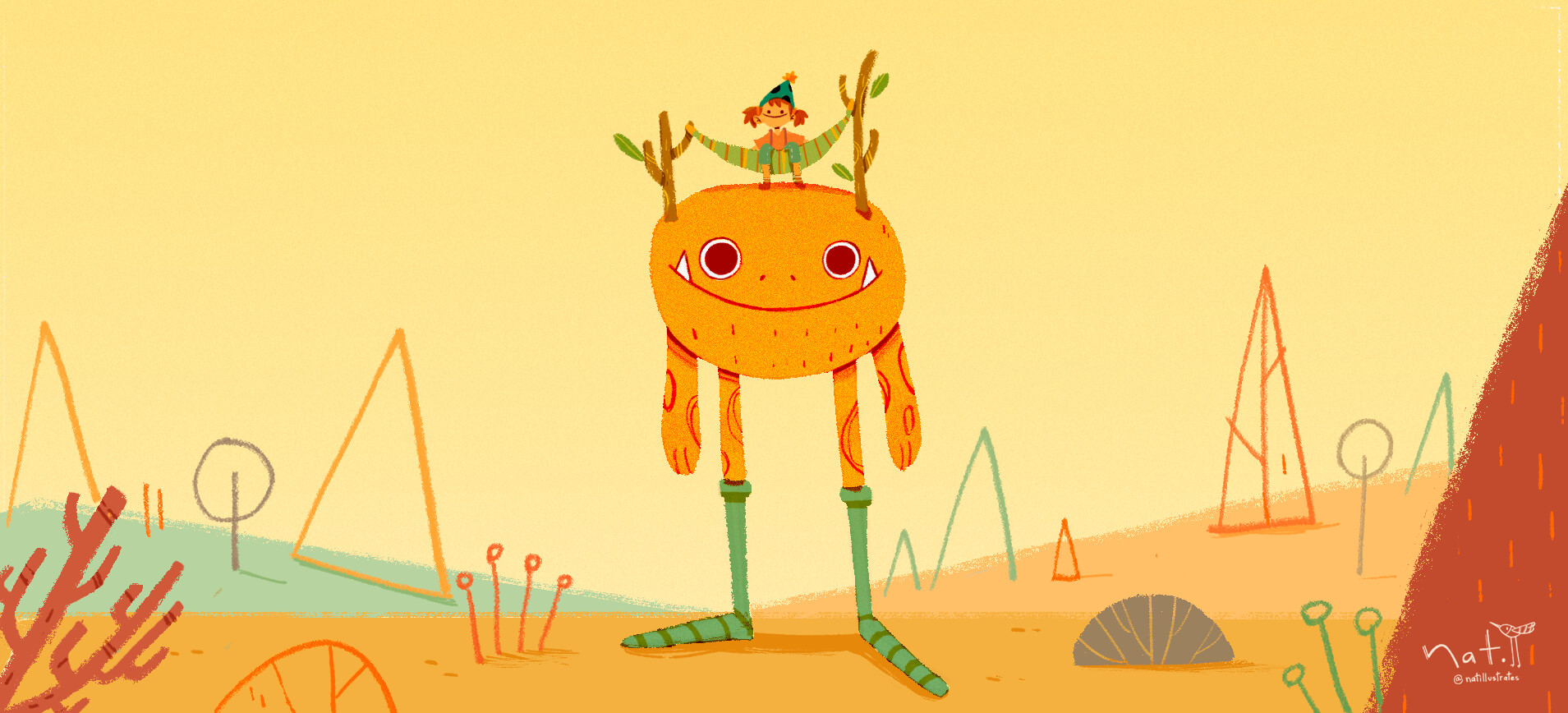 Natalia Ferrer - Childhood illustrations