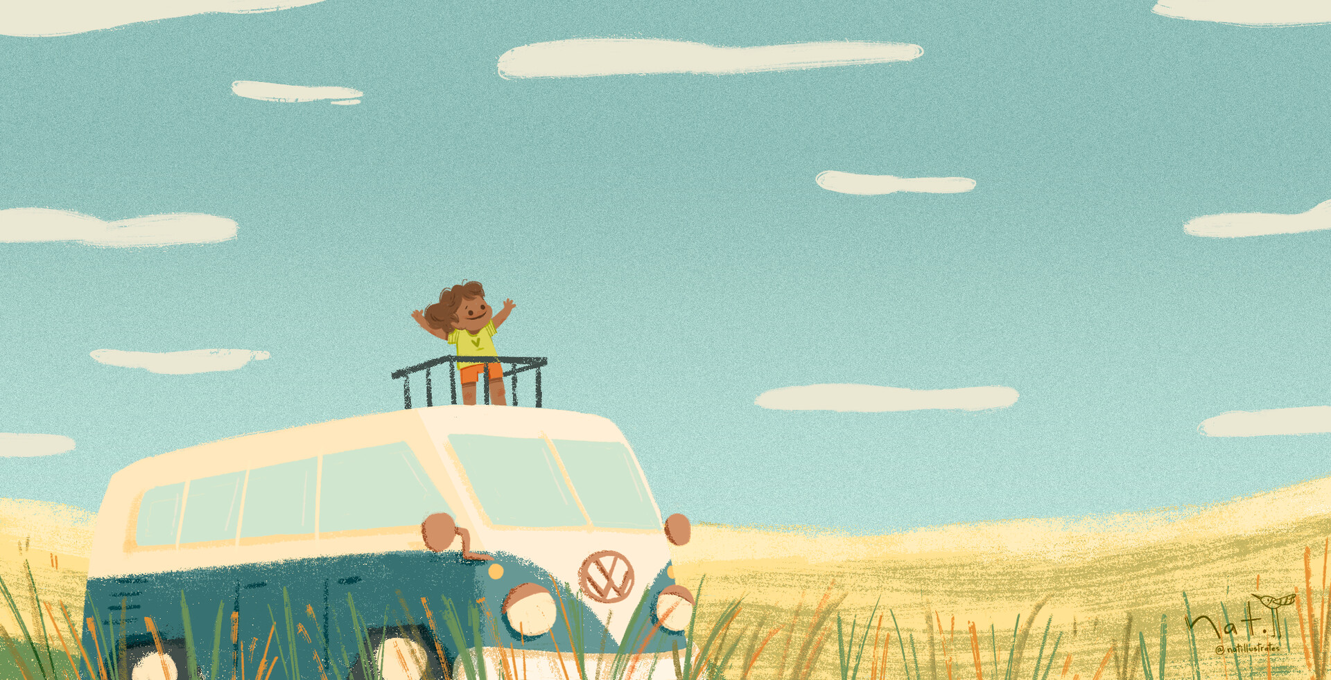 Natalia Ferrer - Childhood illustrations