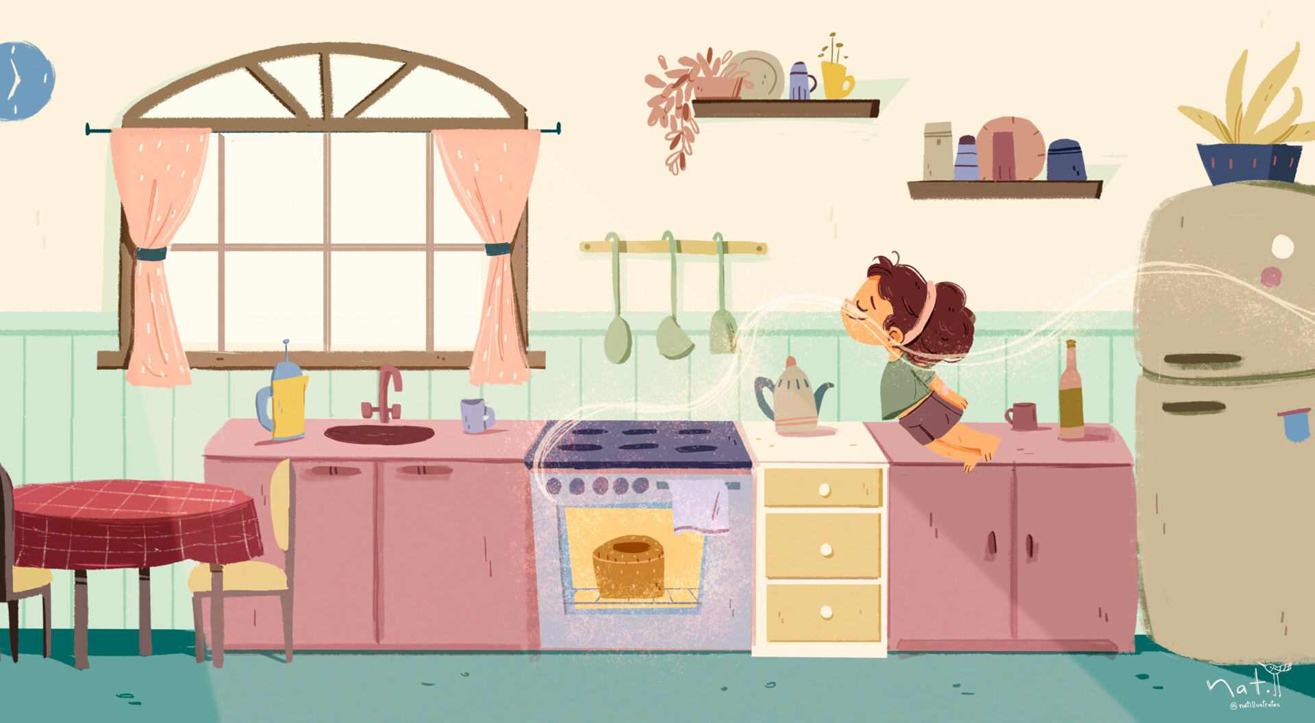 Natalia Ferrer - Childhood illustrations