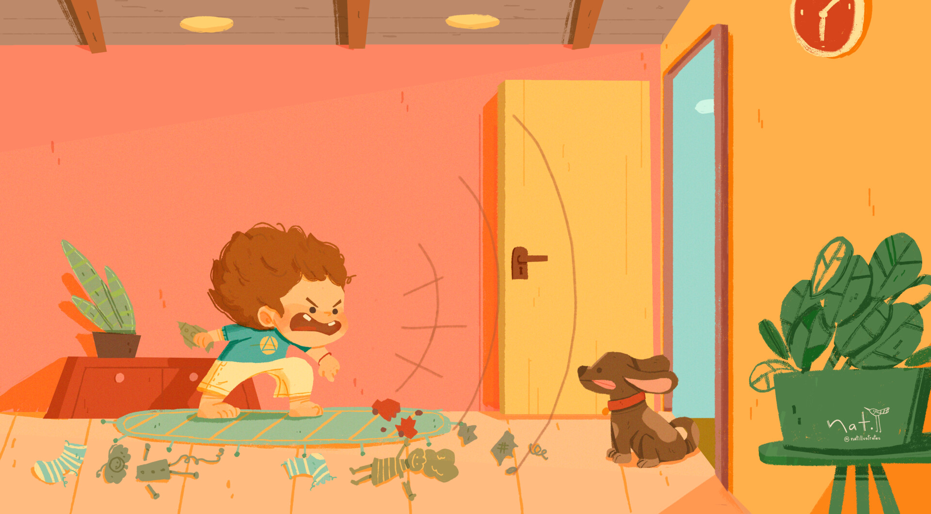 Natalia Ferrer - Childhood illustrations