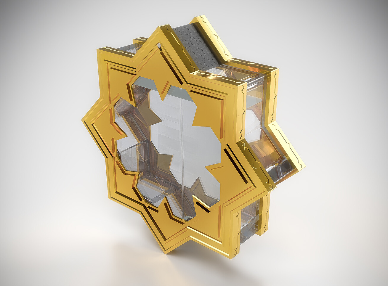 ArtStation - Oriental star-shaped perfume